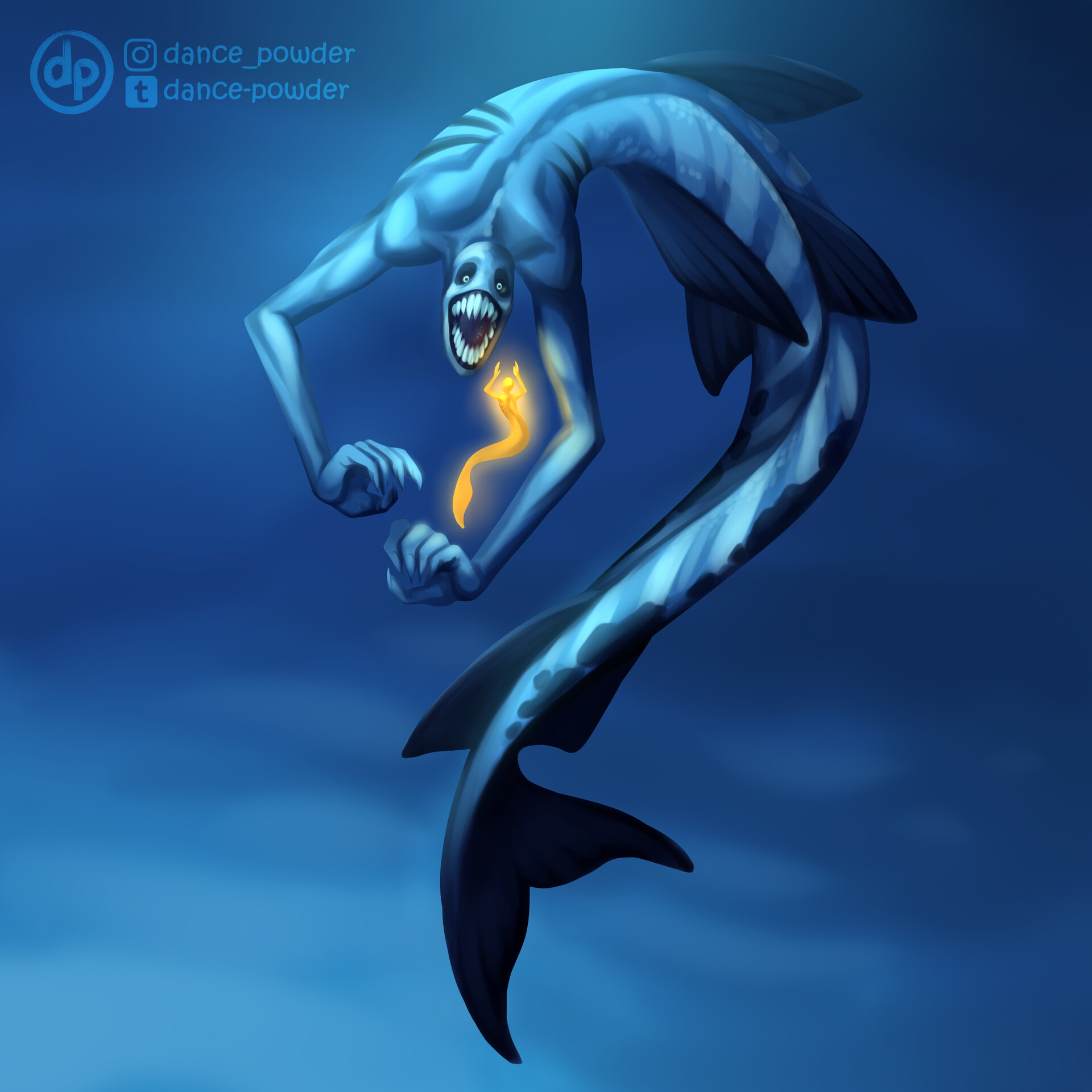 ArtStation - Mermay Day 29 - Barracuda