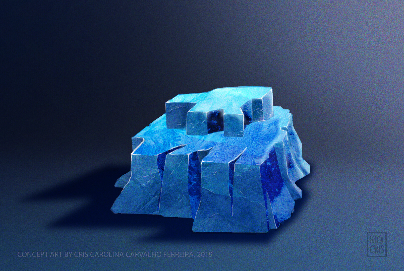 ArtStation - ICE - Material Study
