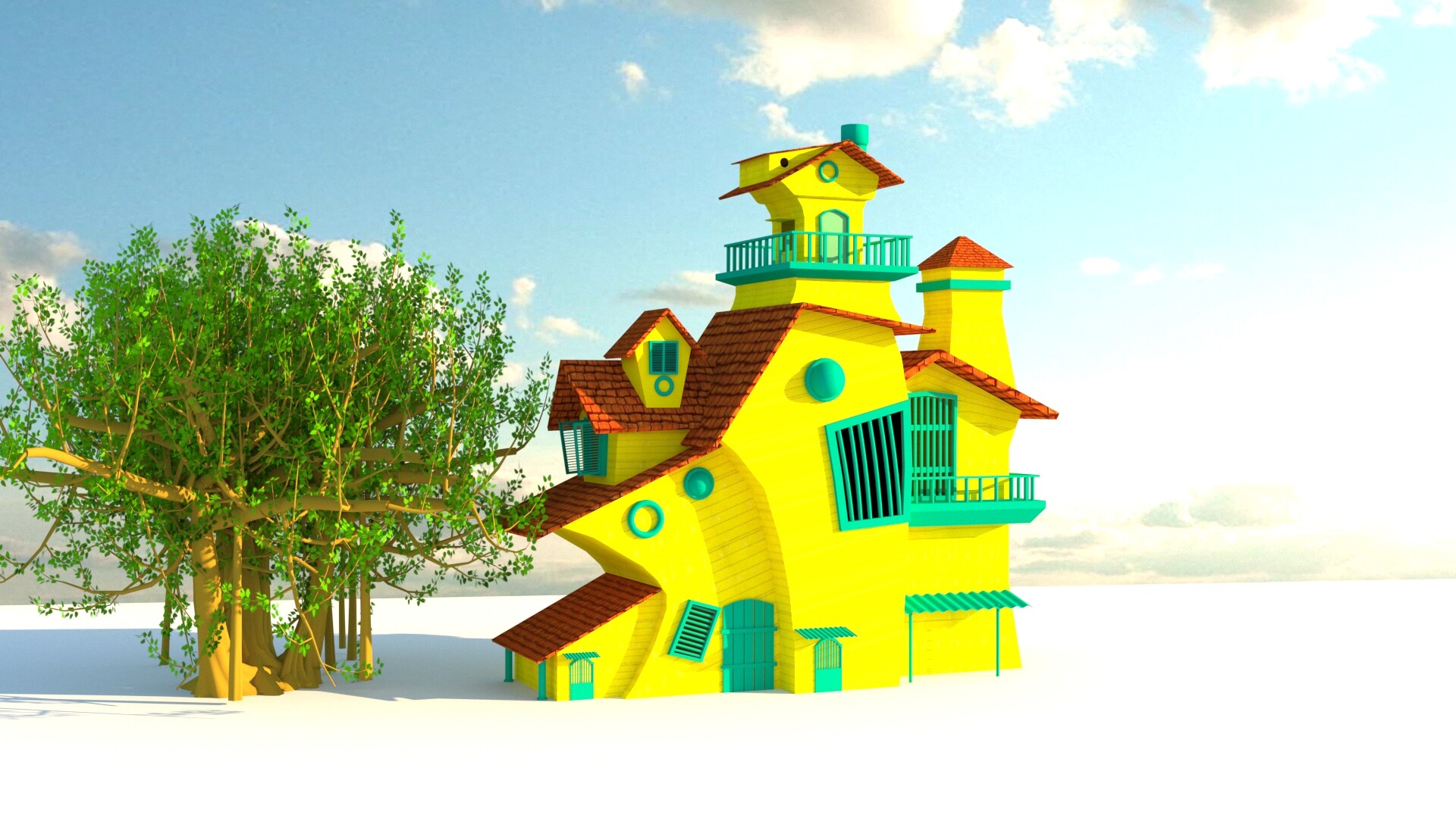 ArtStation - House_Modeling