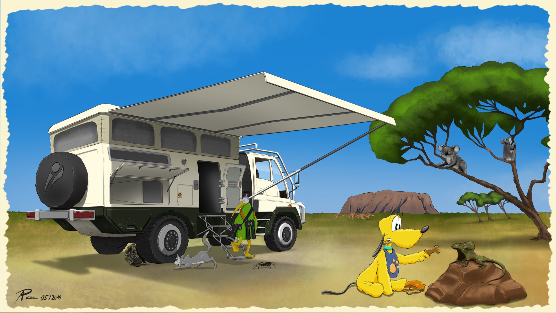 ArtStation - Day 077 - Austalia