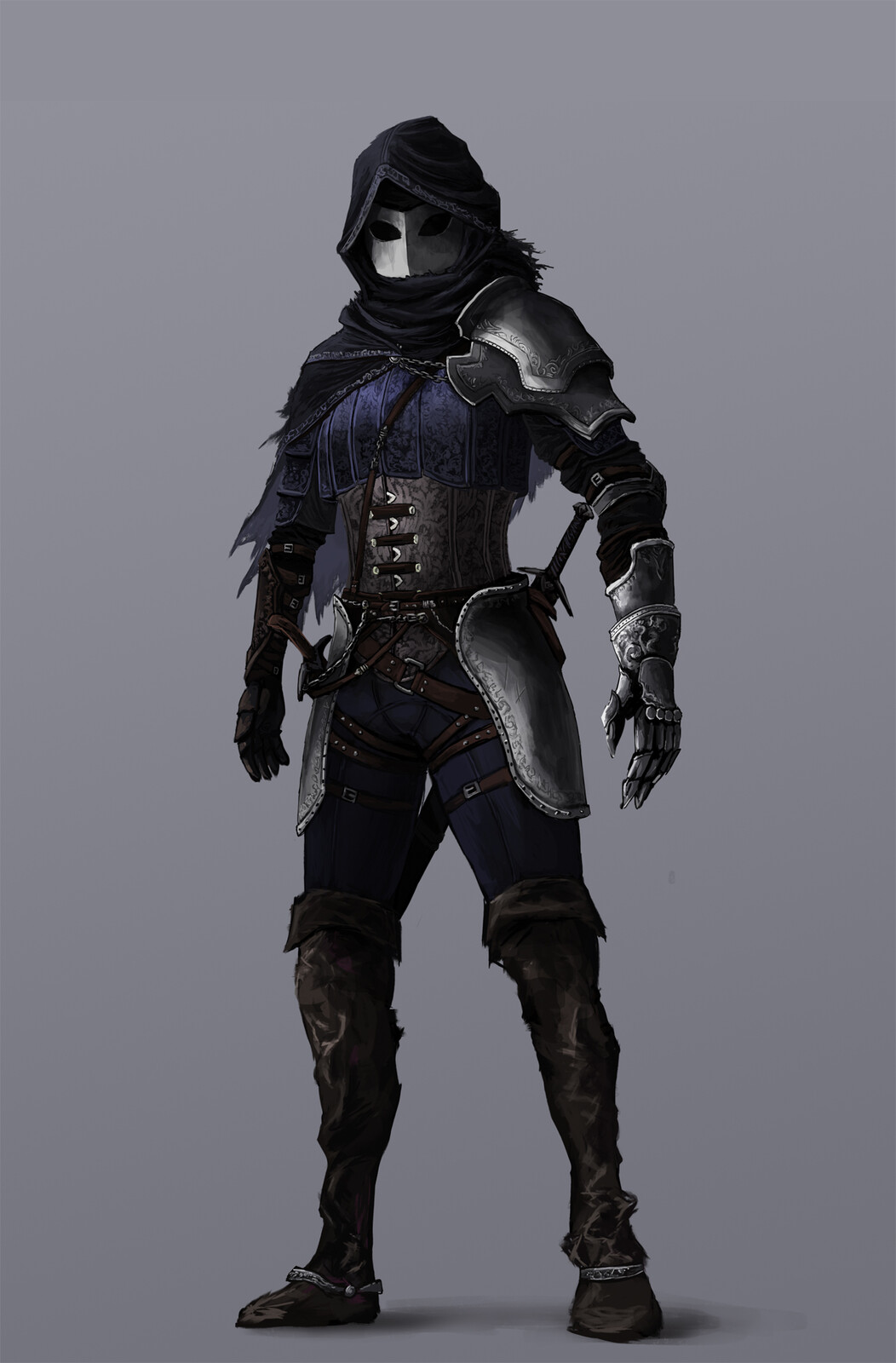 Ricardo Herrera Character Concept Masked Assassin