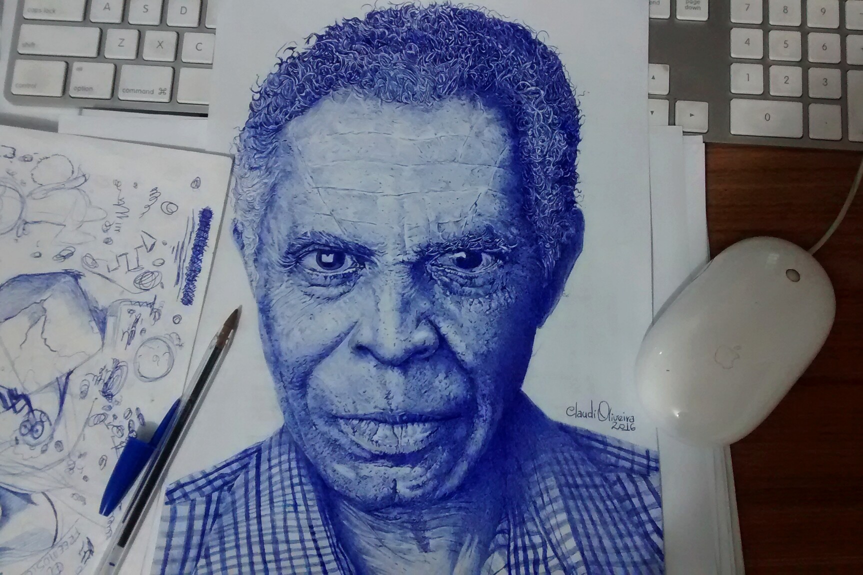 ArtStation - Gilberto Gil - Caneta esferográfica