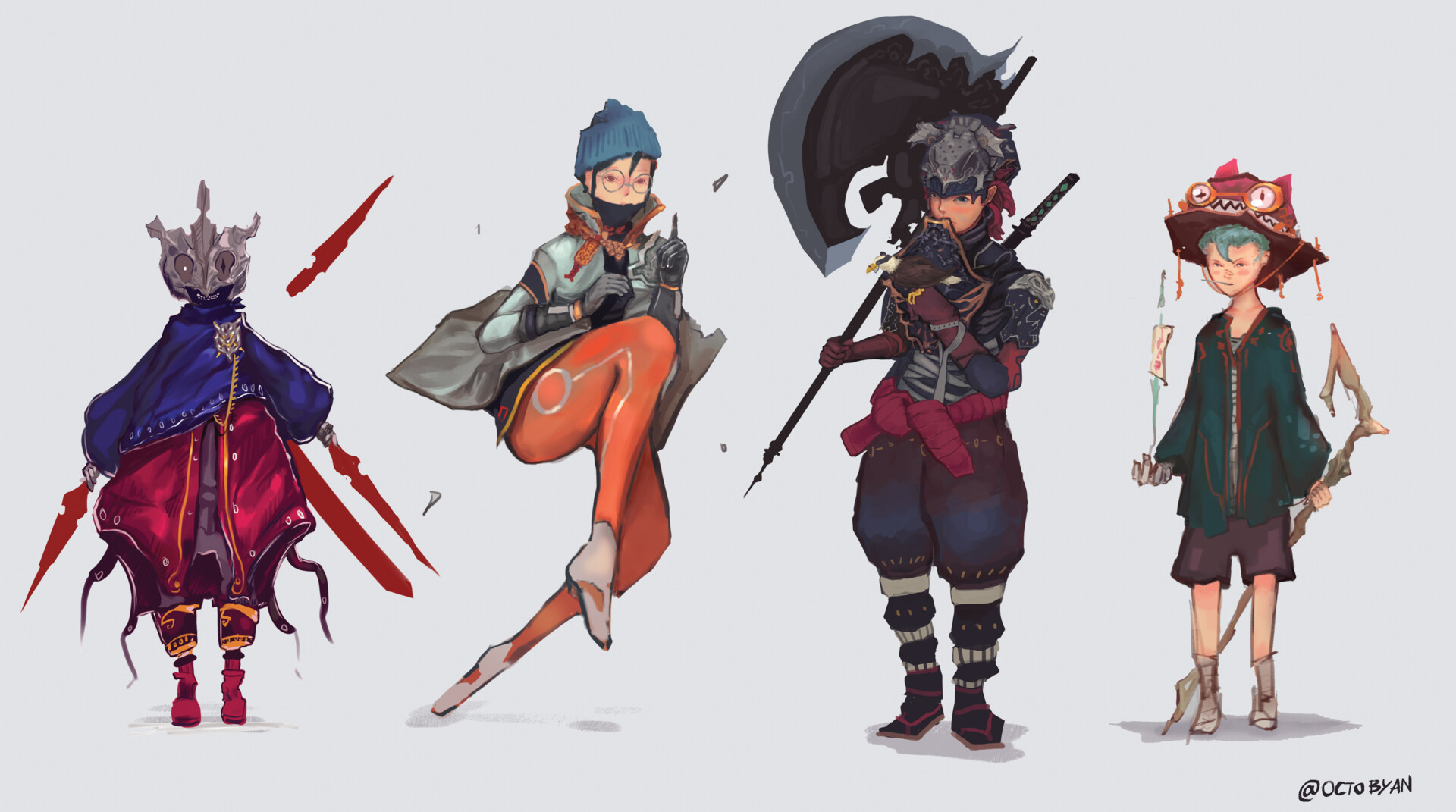 ArtStation - Character Design Lineup