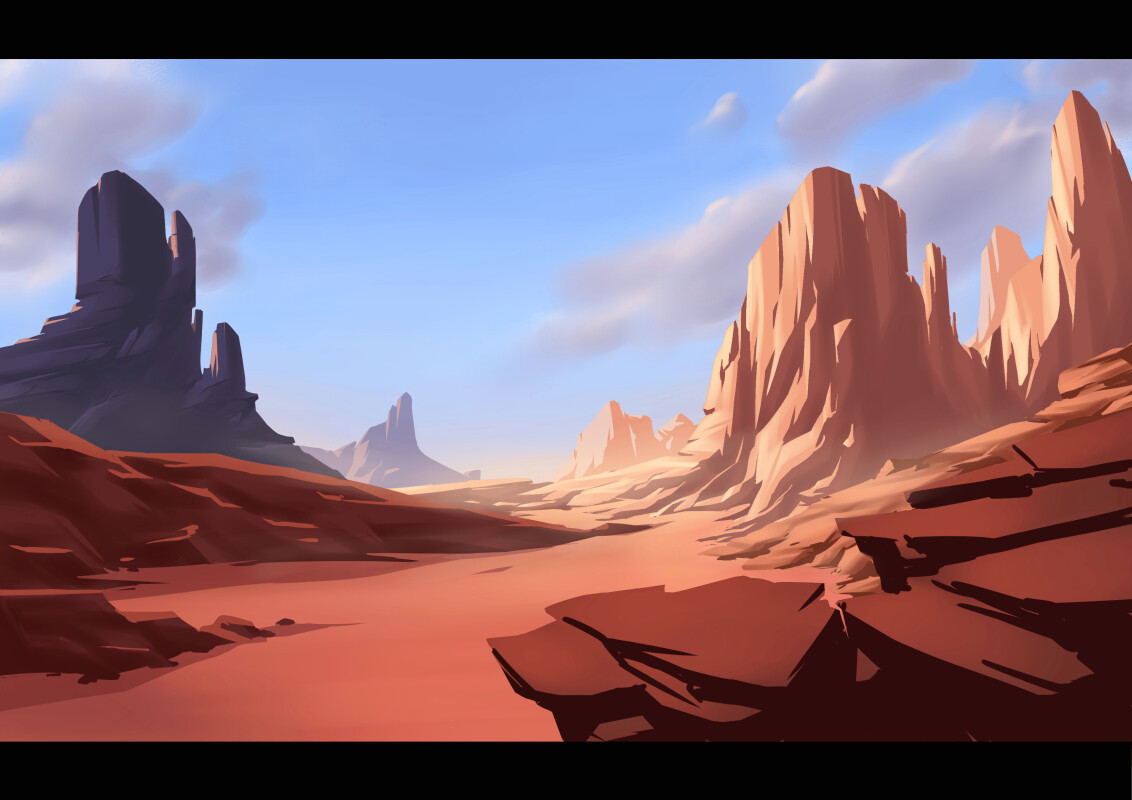 ArtStation - Landscape test 1
