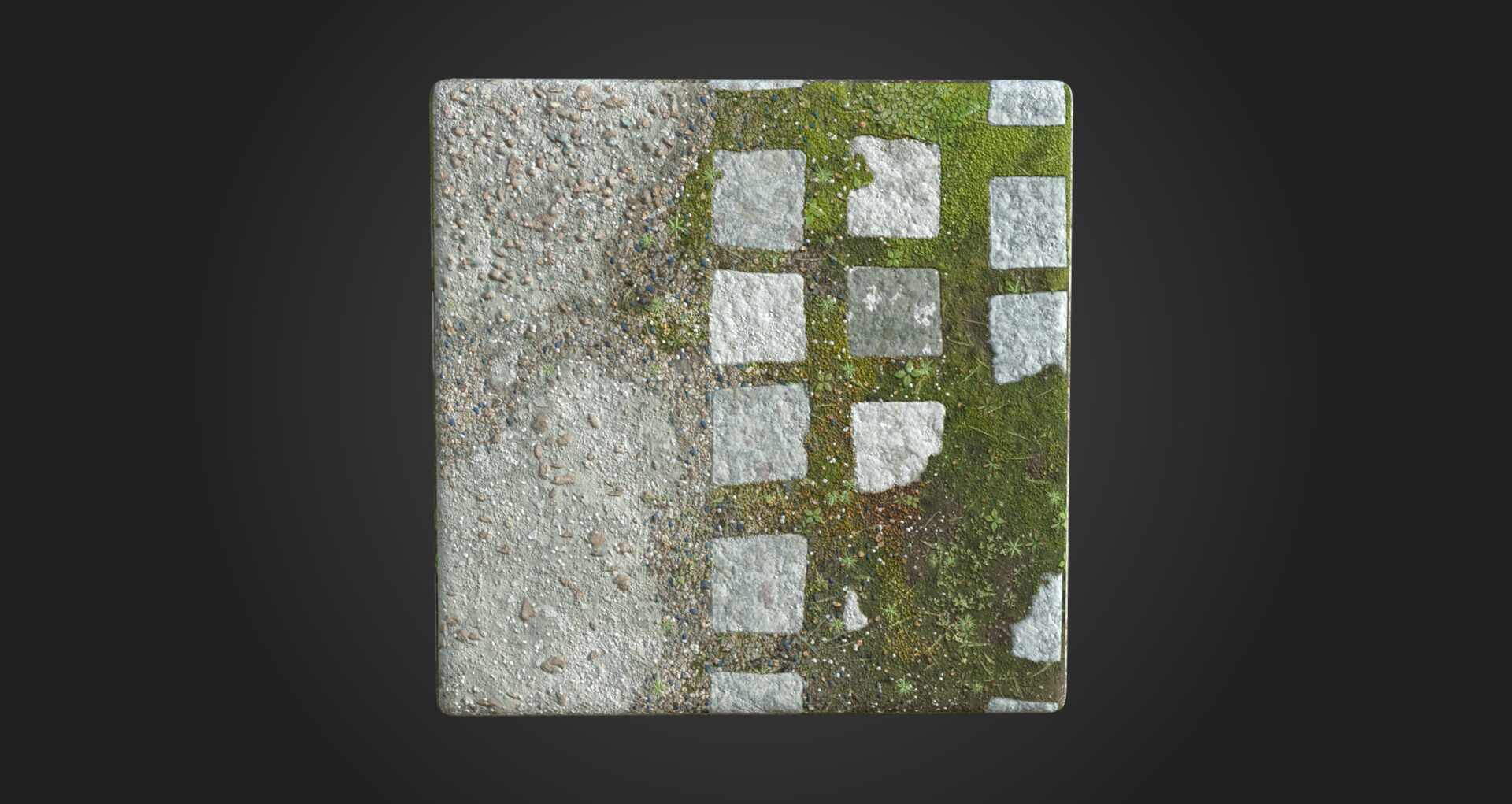 ArtStation - Tile Moss Material