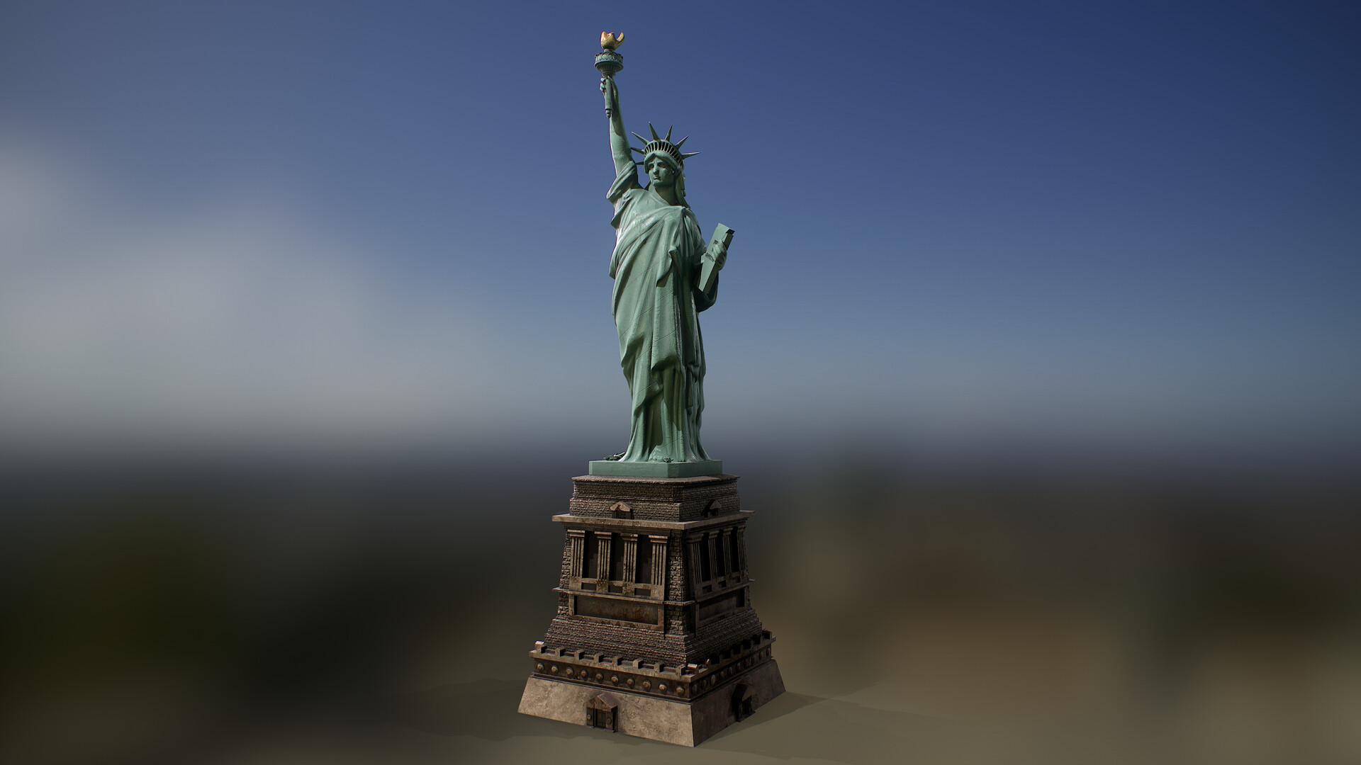 ArtStation - Statue of Liberty