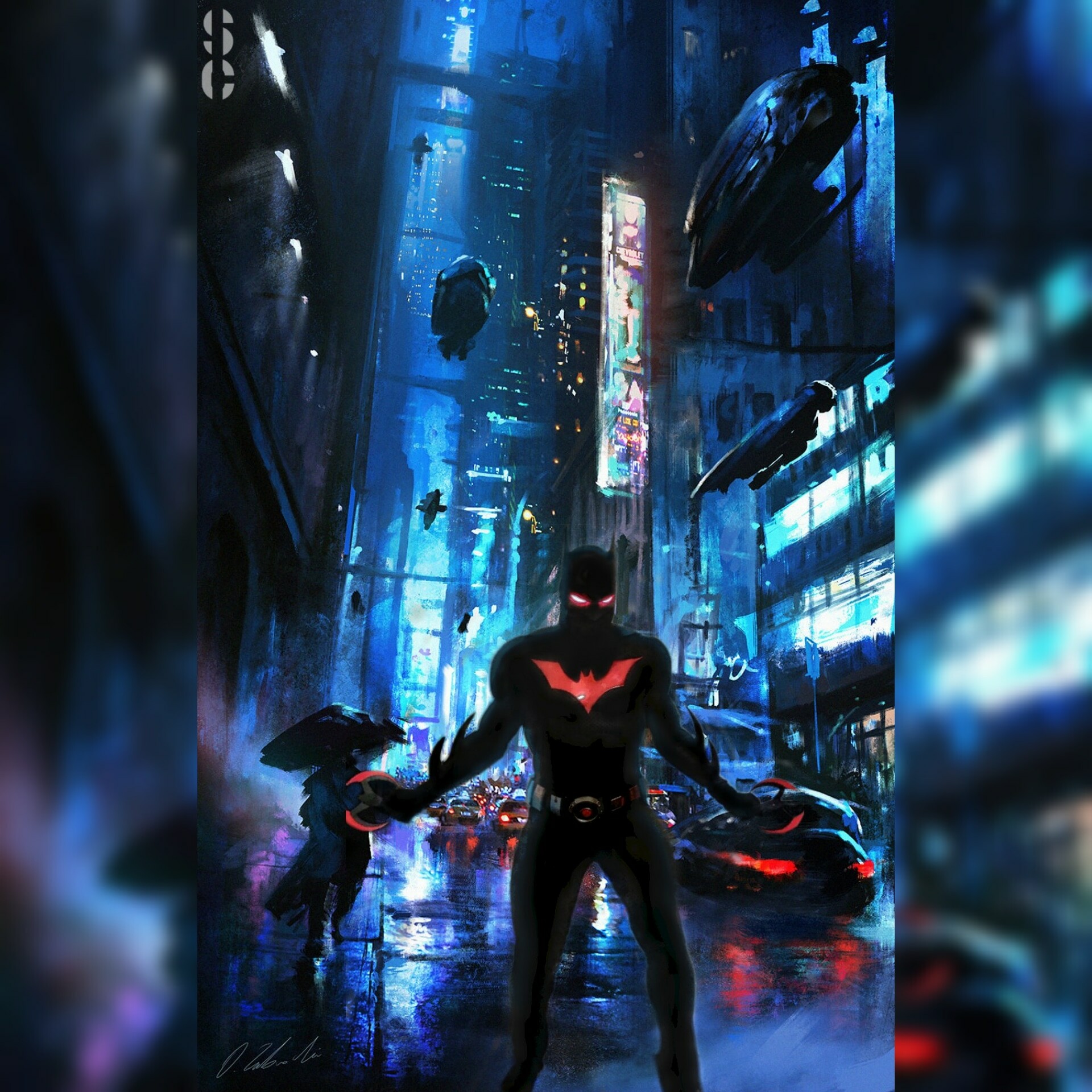 ArtStation - Cosplayer Saadleup as Batman Beyond