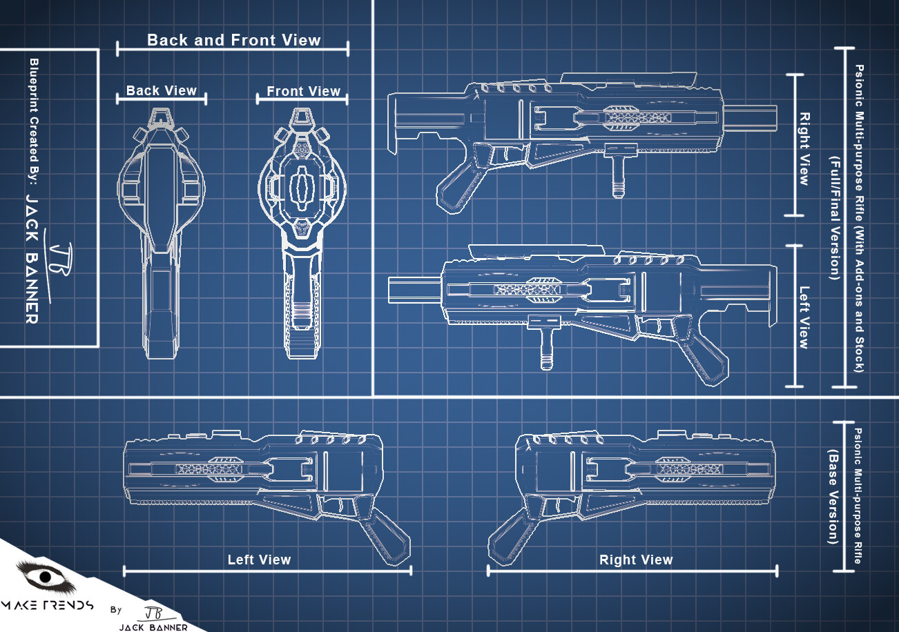 Hikaru Tennyson - INFESTRESS's Psionic Multi-purpose Rifle