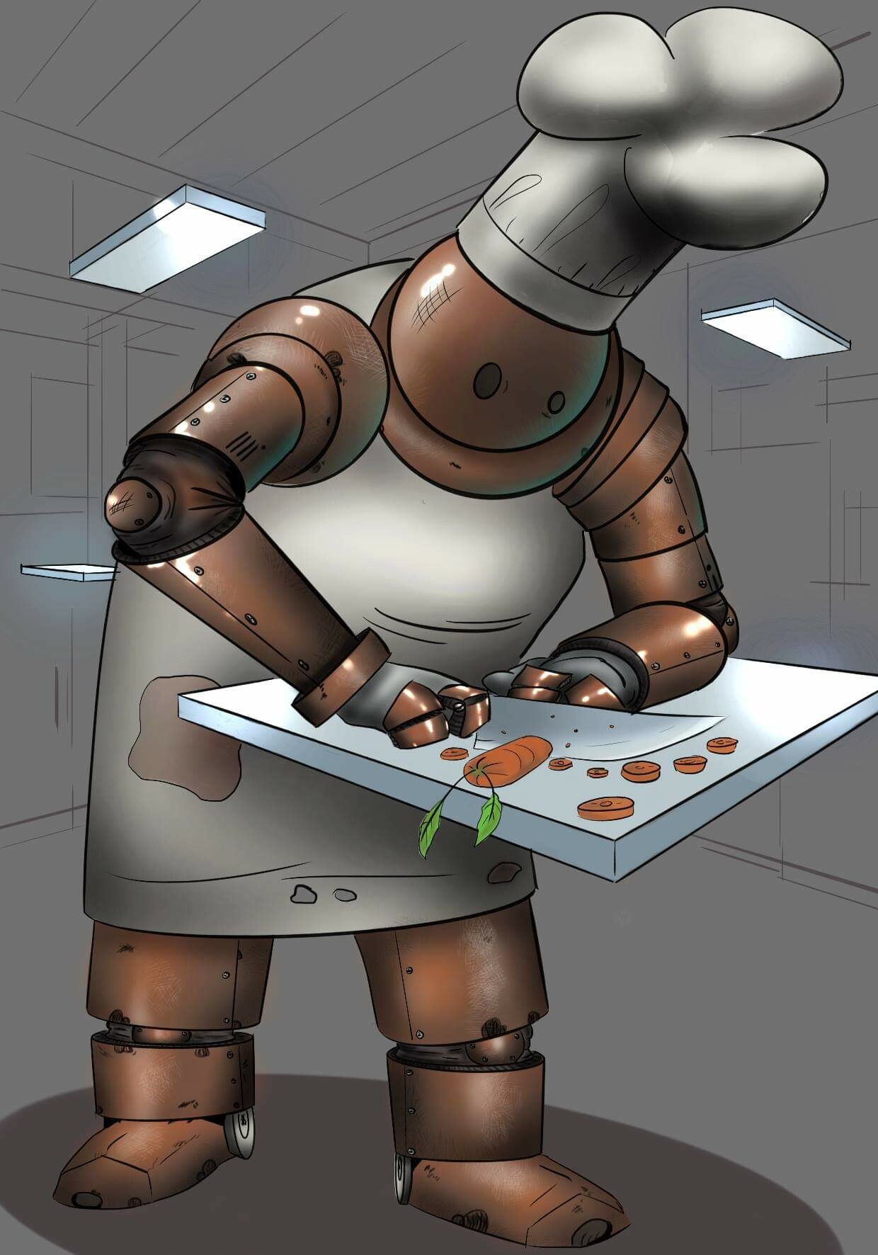 ArtStation - Cooking robot