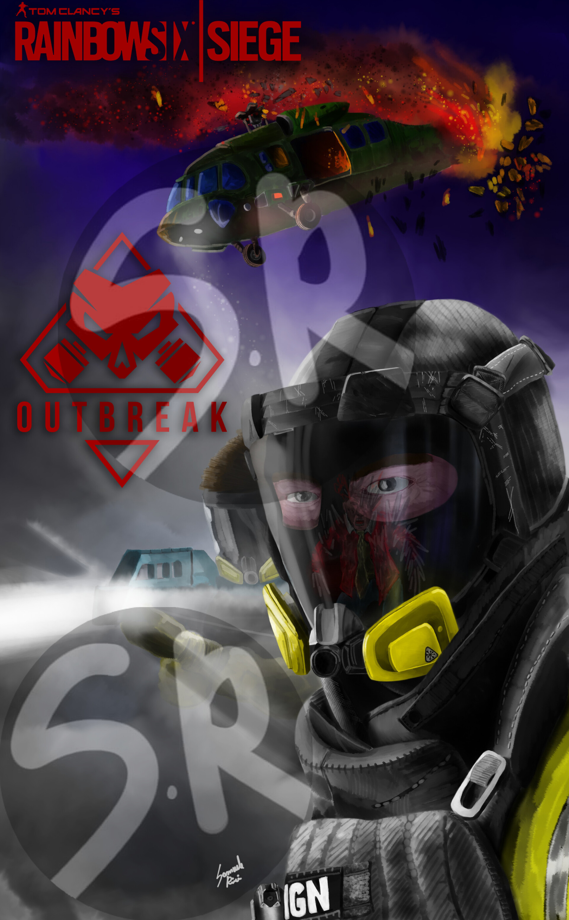 ArtStation - Digital Illustration : Operation Outbreak