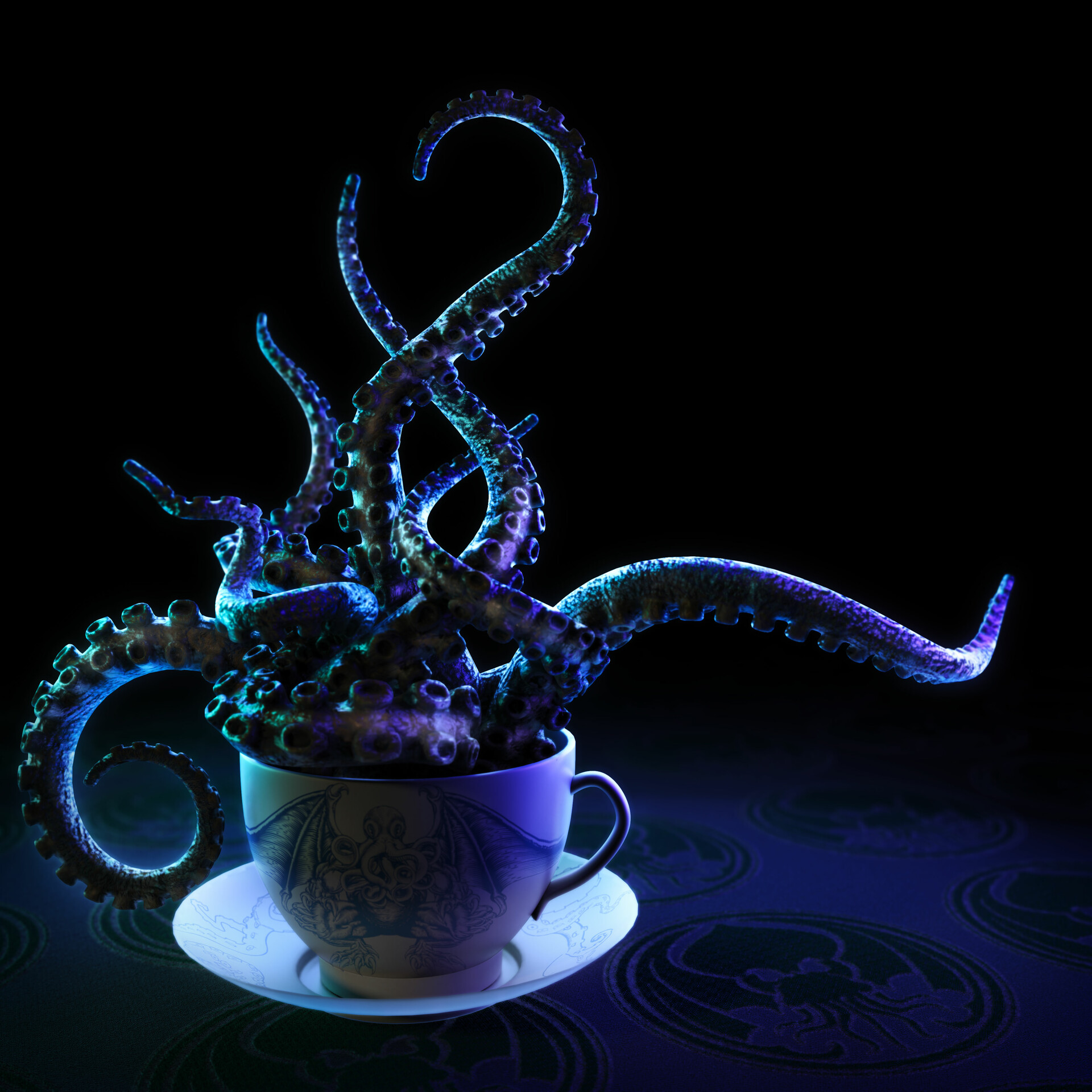ArtStation - The Call of Cthulhu for Tea
