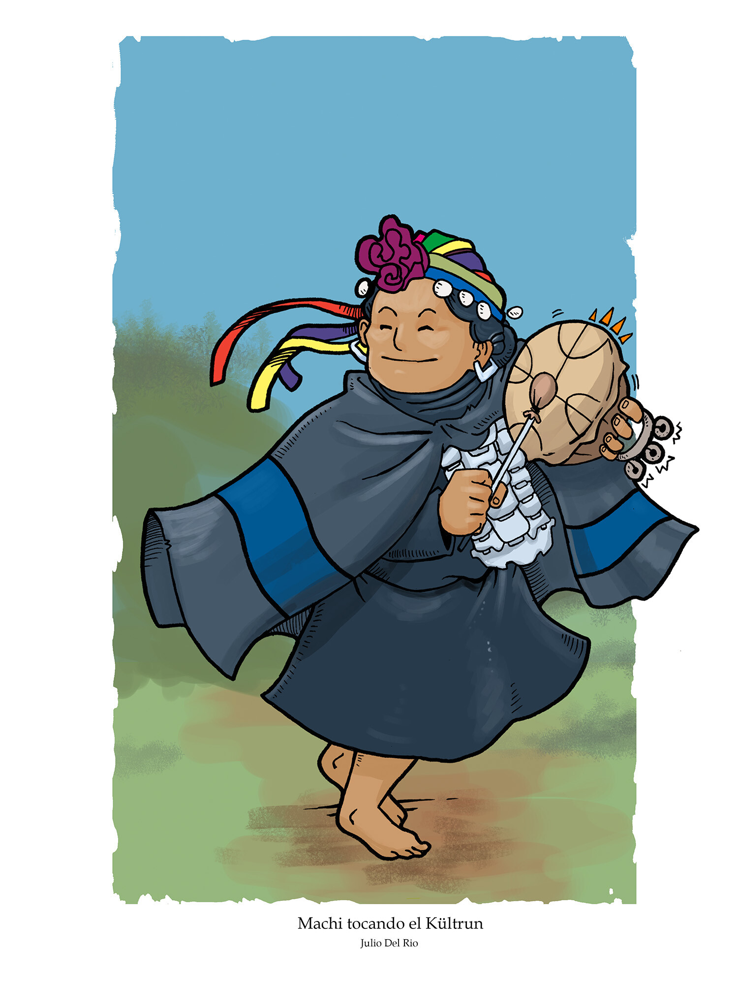 Julio Del Rio - Mapuche Ayekawe