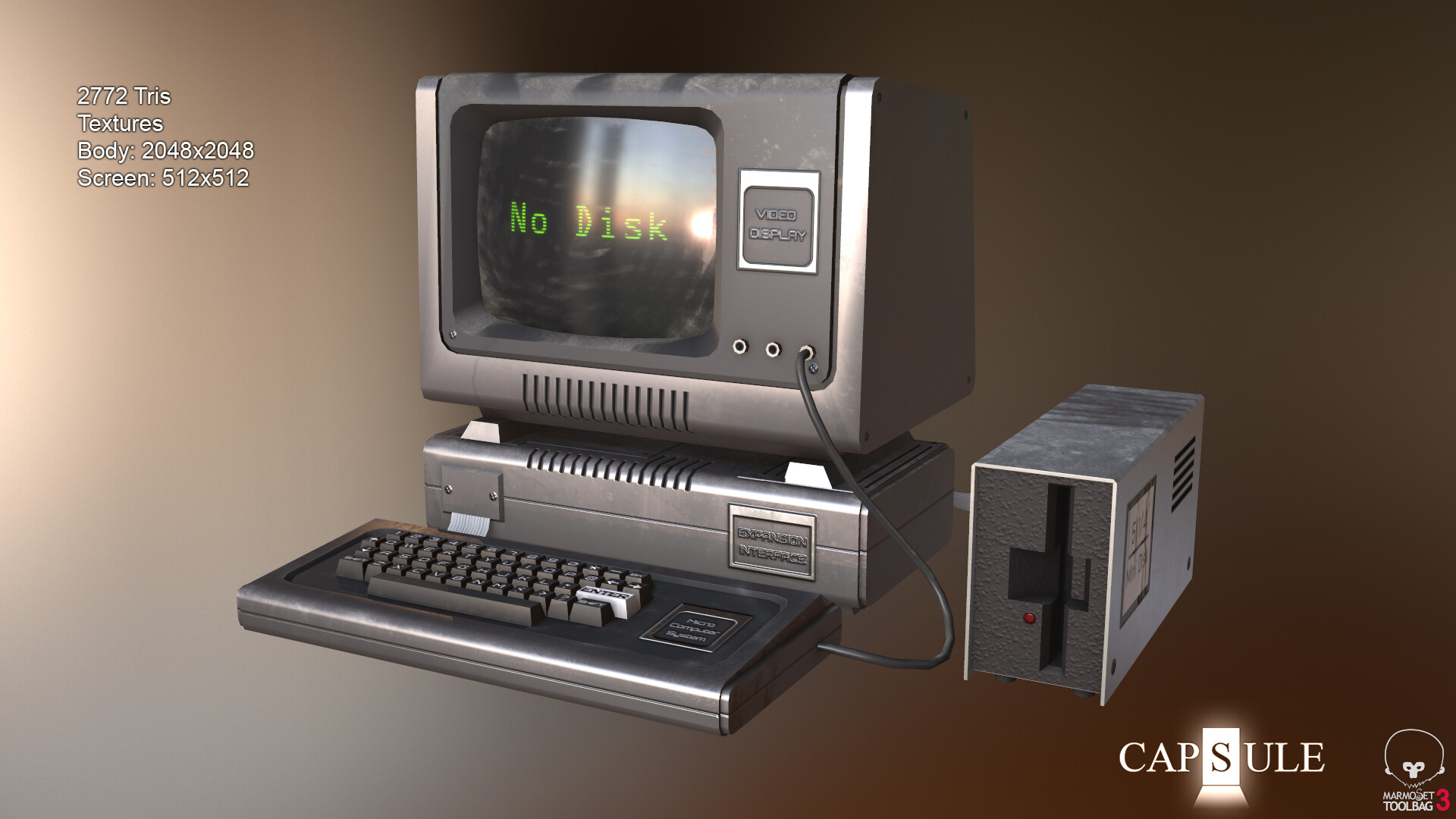 ArtStation - TRS 80 MK I