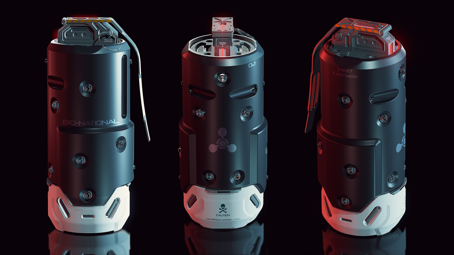 ArtStation - Grenade Concept, Brandon Jenner