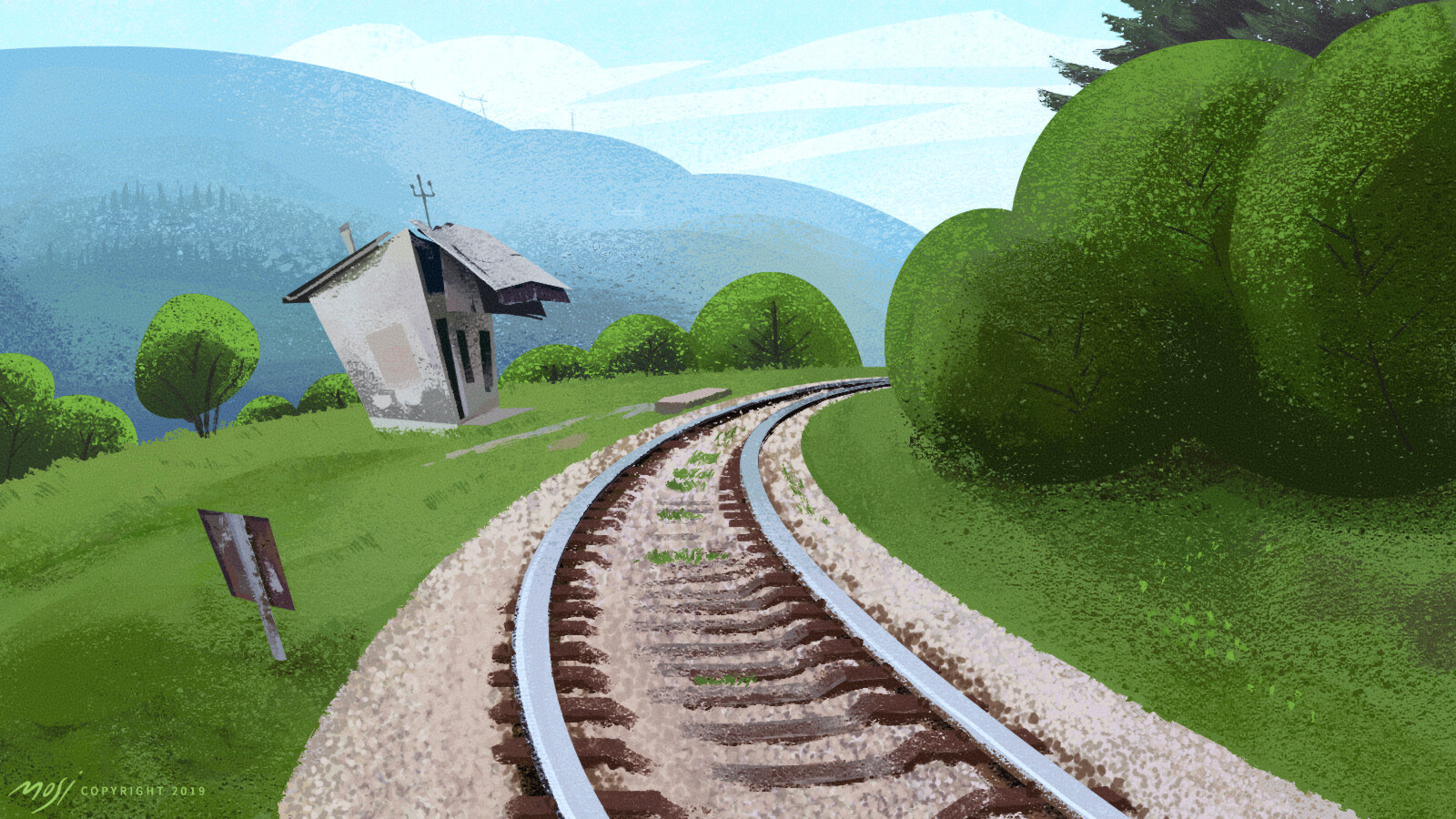 ArtStation - Debeli Lug Zeleznicka