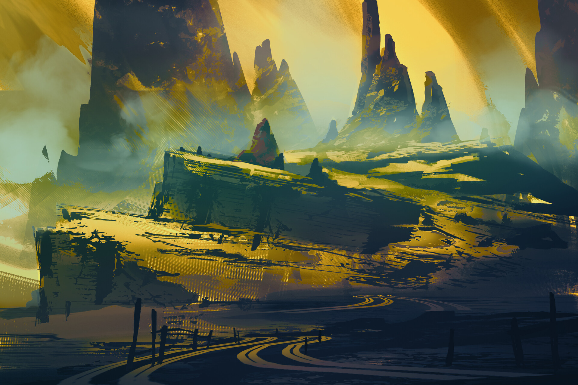 Sketch by Anthony Brault : r/ImaginaryWorlds