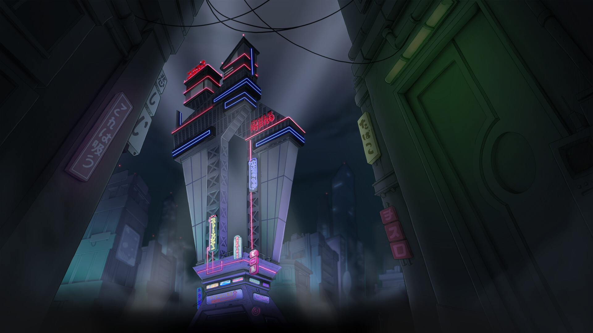 ArtStation - Blade Runner Building Design