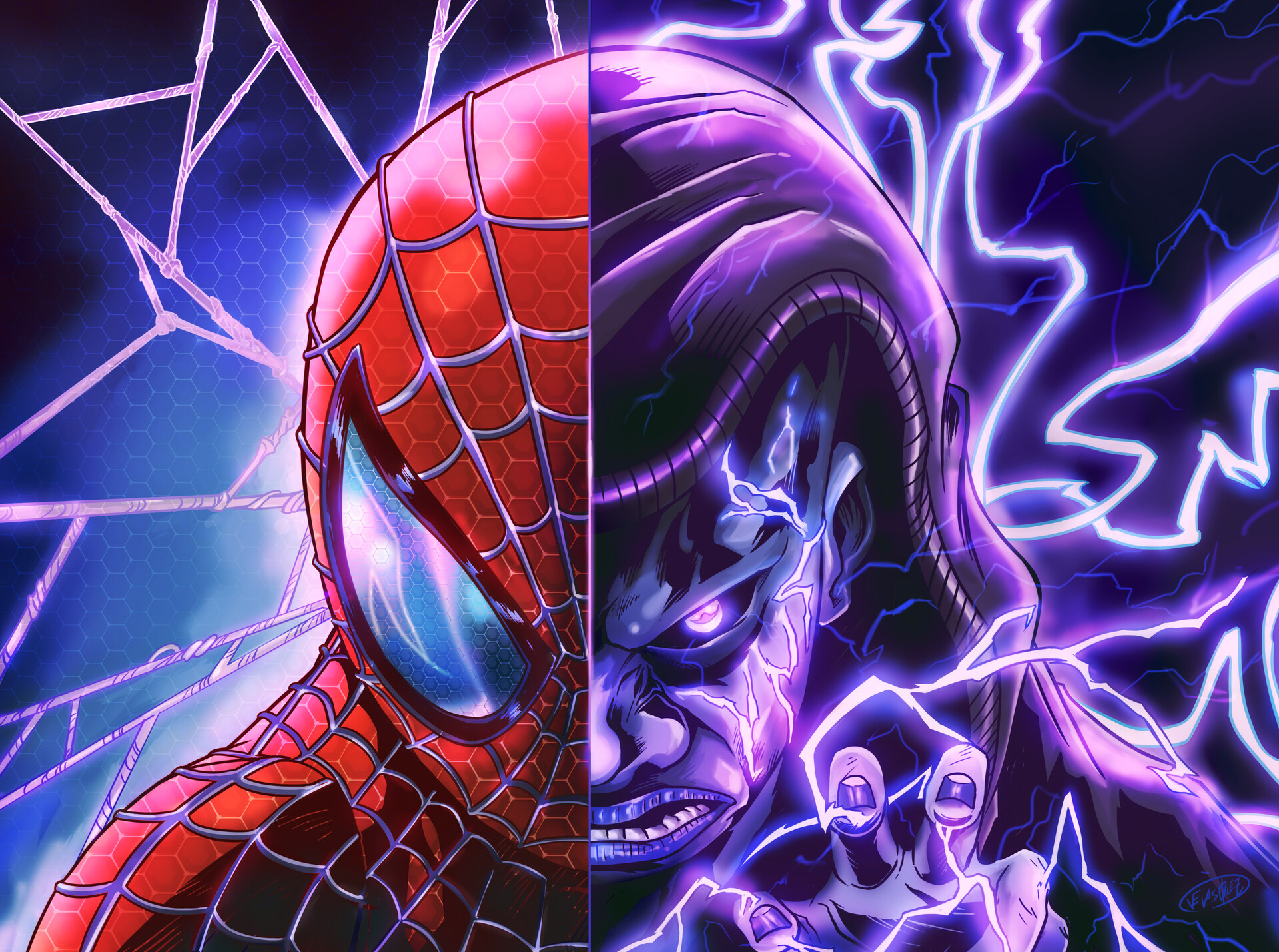 ArtStation - Spidey/Electro