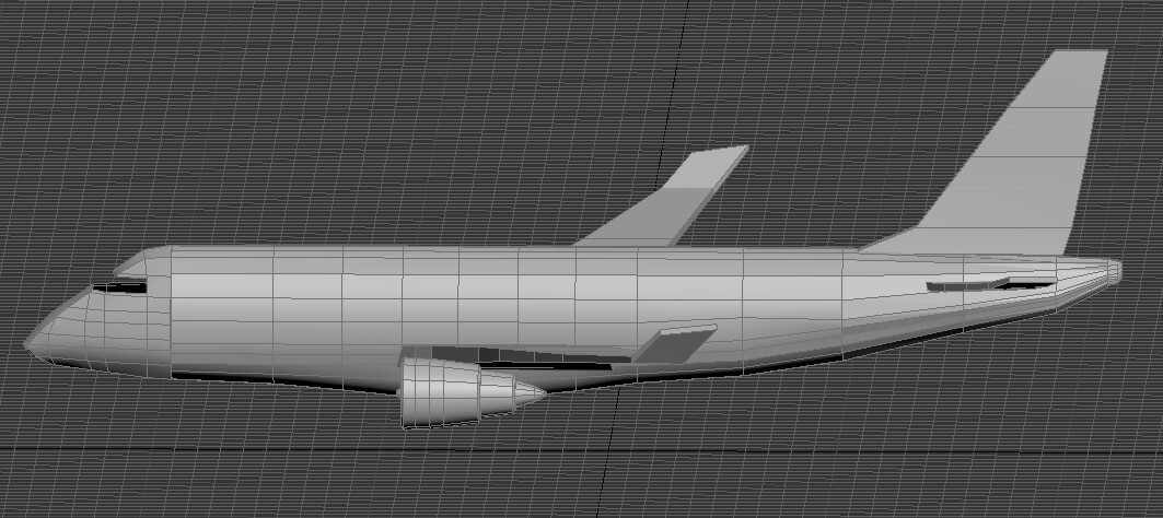 ArtStation - 3D Model Plane