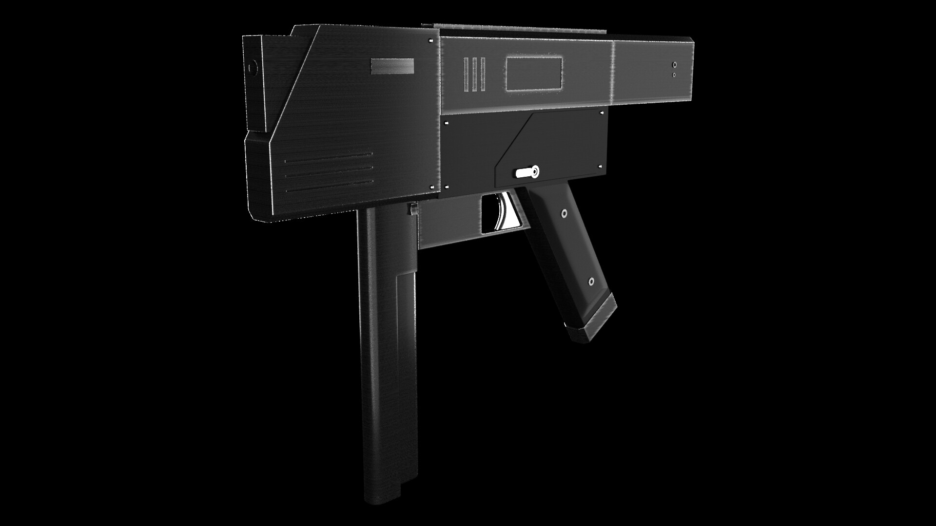 ArtStation - SciFi SMG Concept