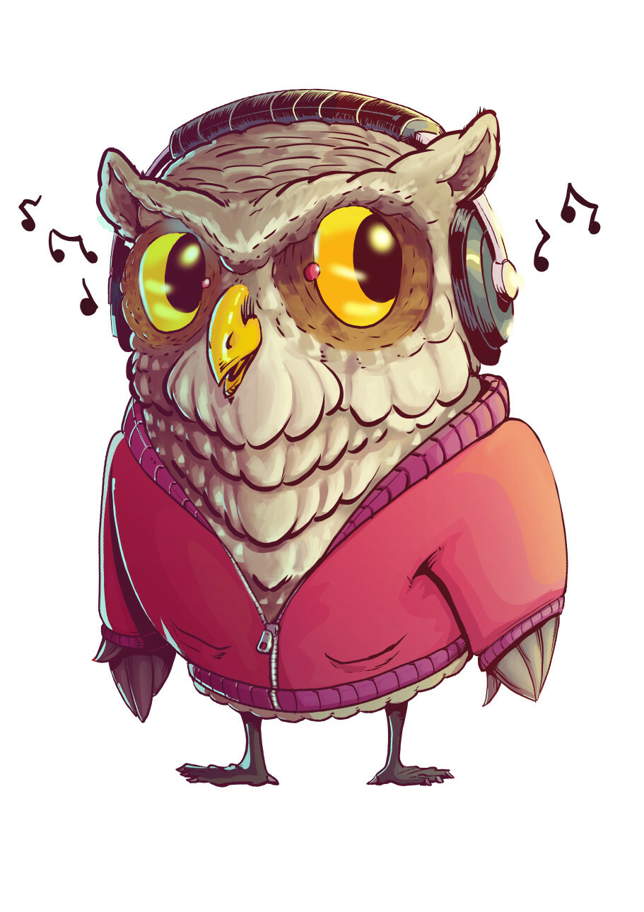 ArtStation - Music Owl