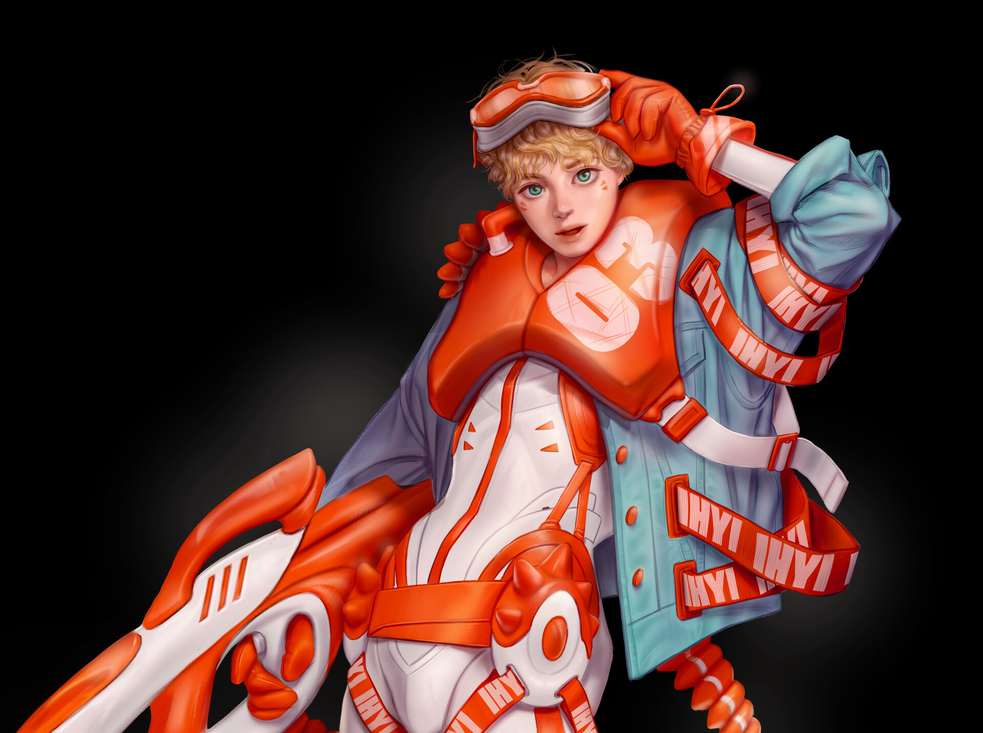 ArtStation - Machine gun boy