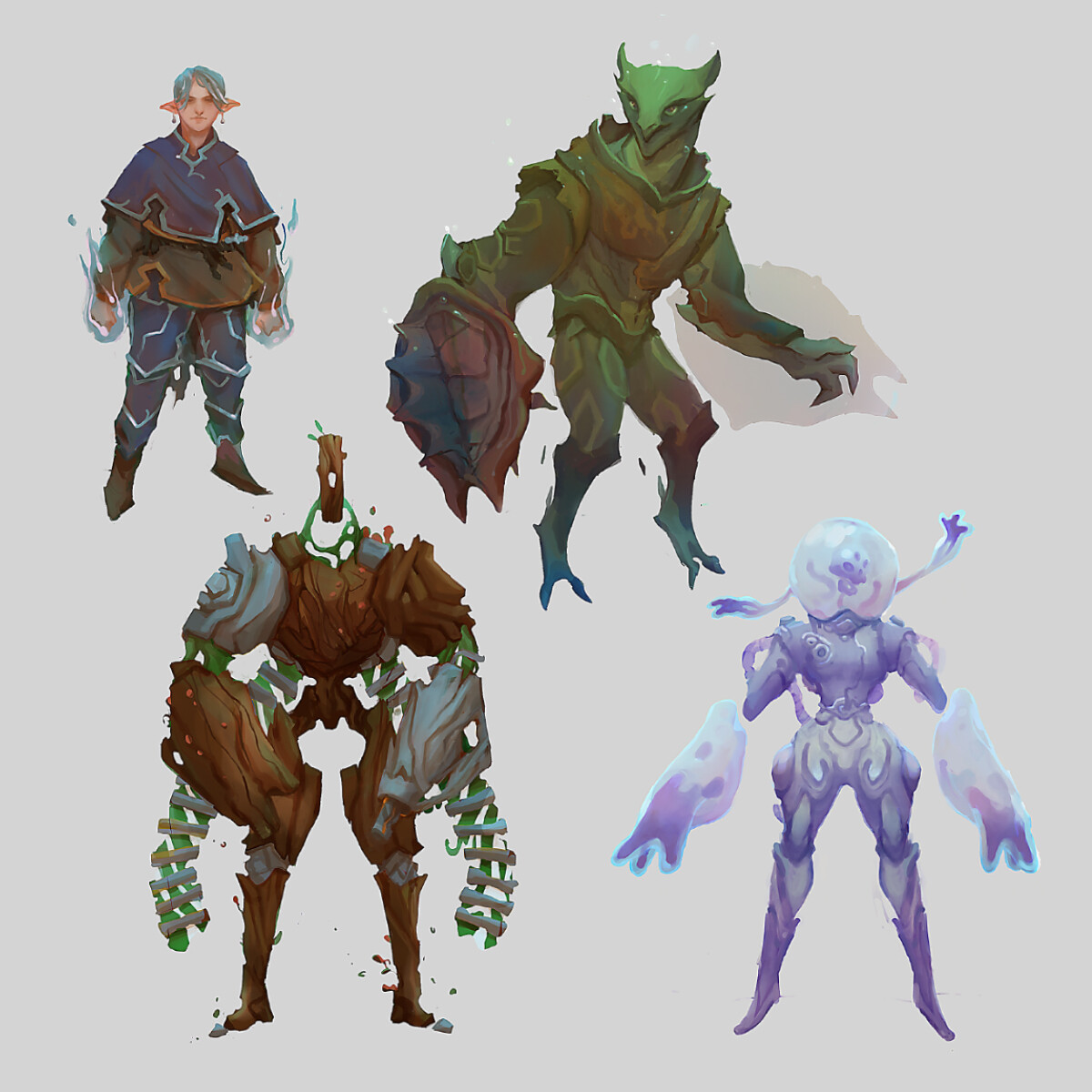 ArtStation - Character Sketches #1