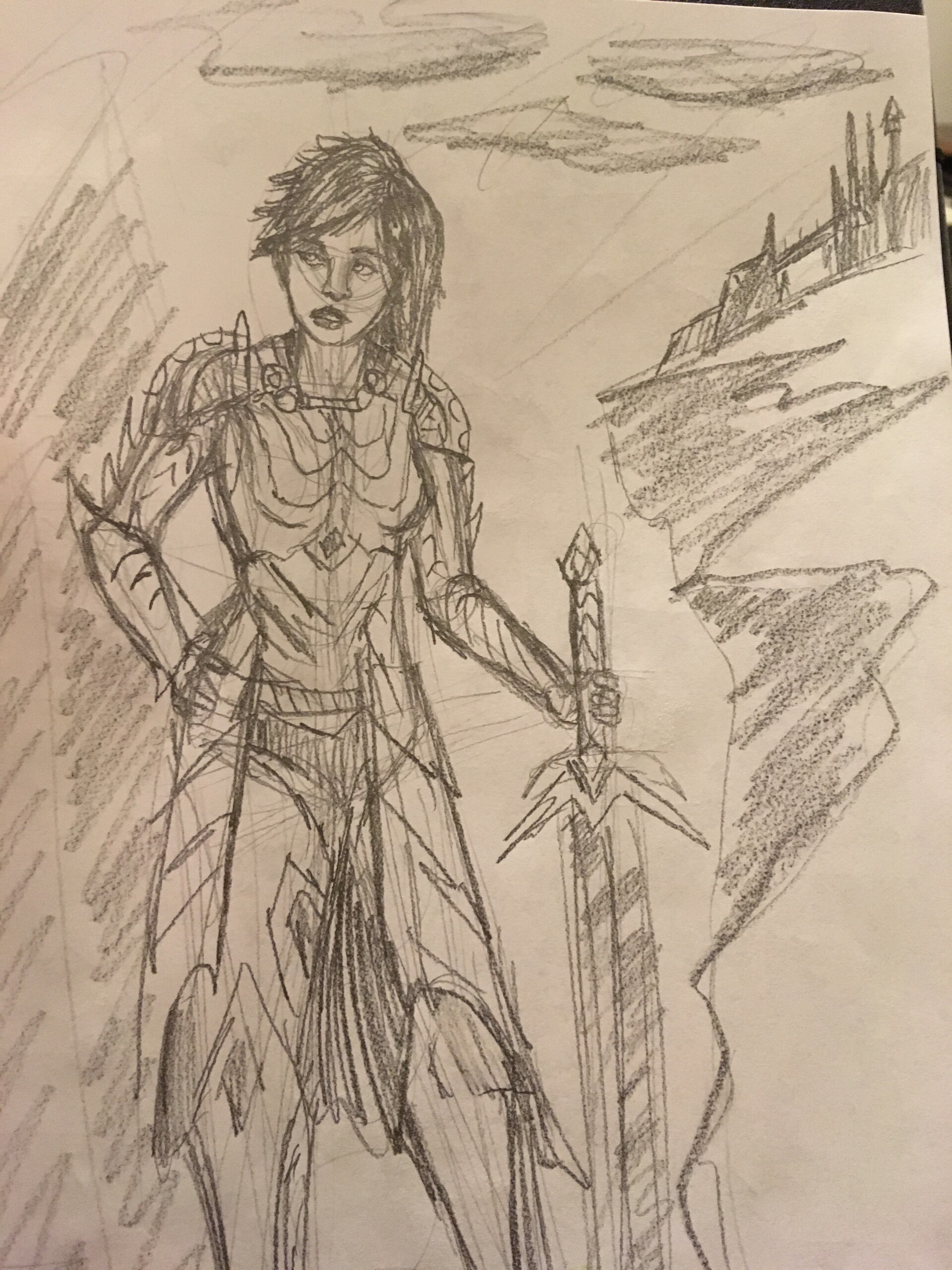 ArtStation - Quick character sketch