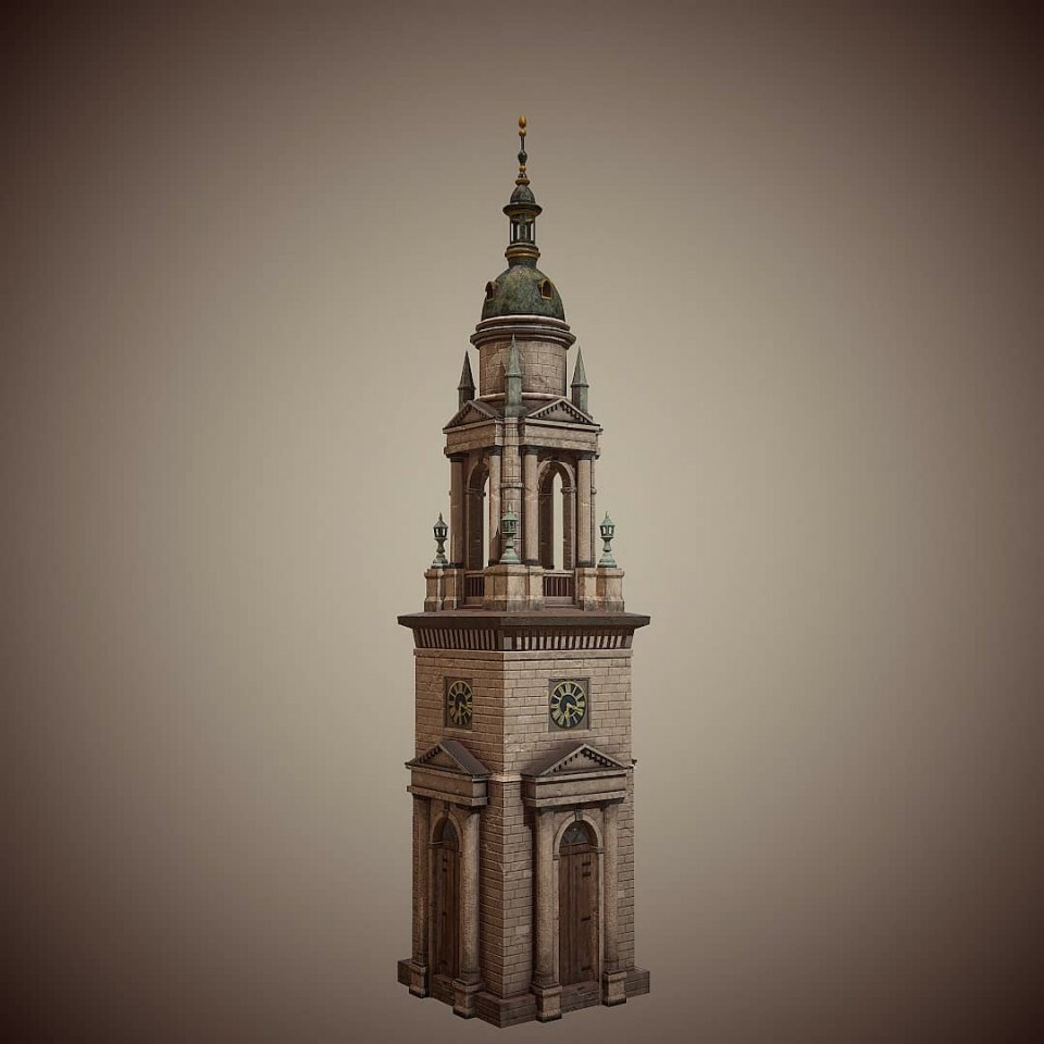 ArtStation - Clock Tower