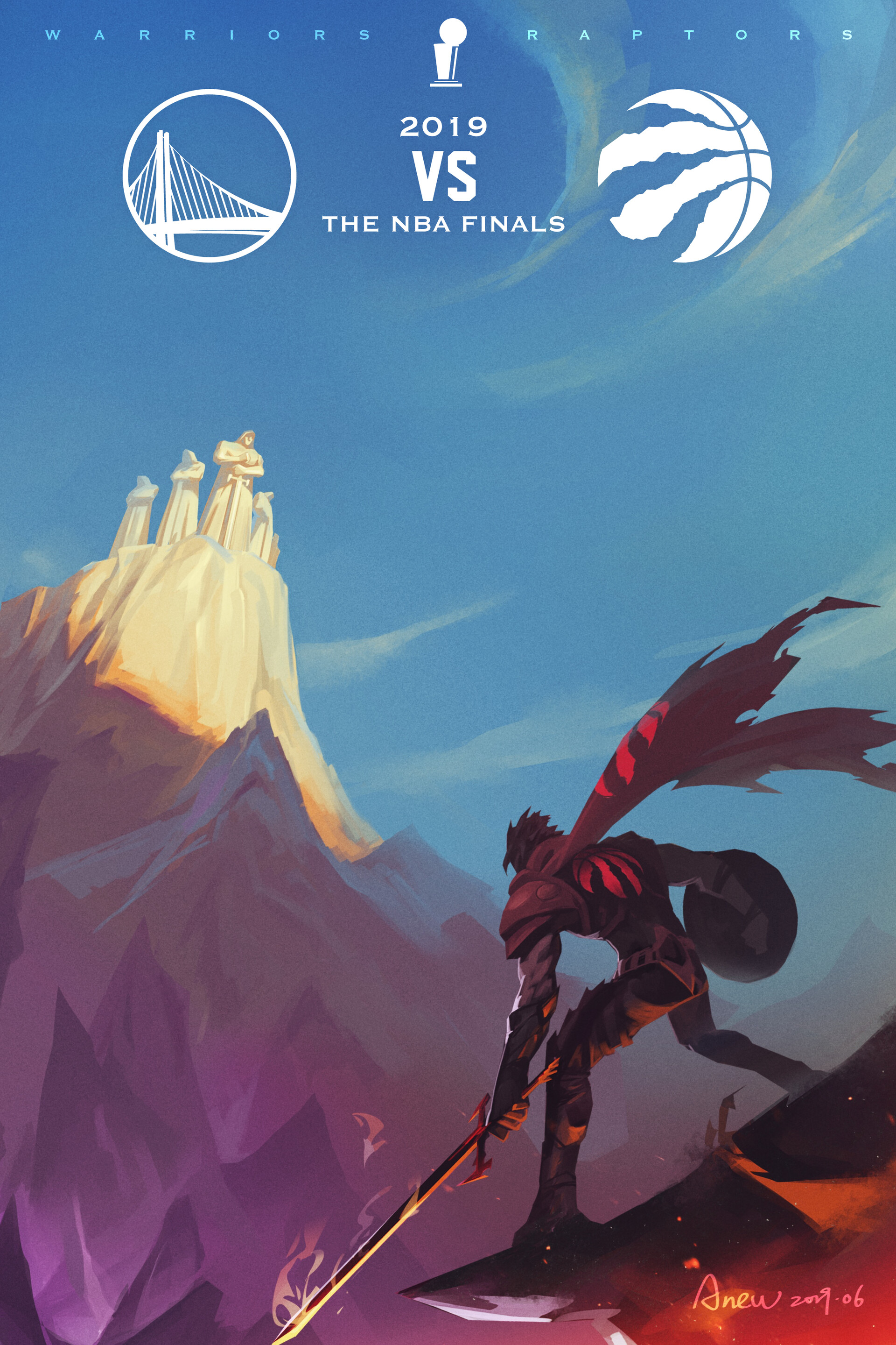 ArtStation - The NBA finals