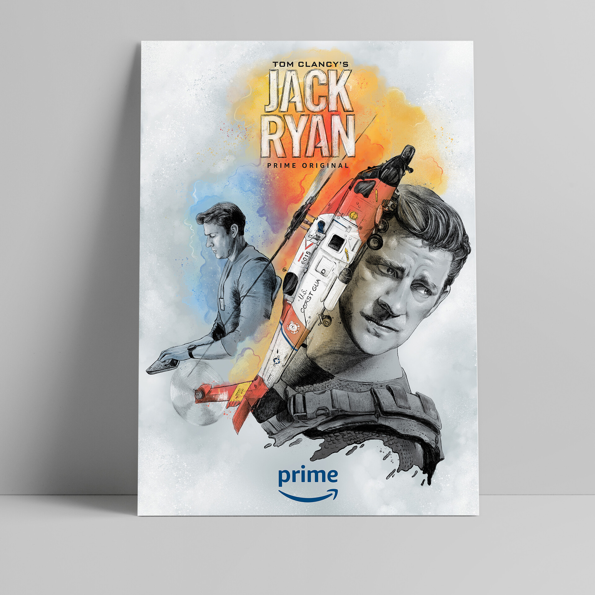ArtStation - Alternative Poster: Jack Ryan