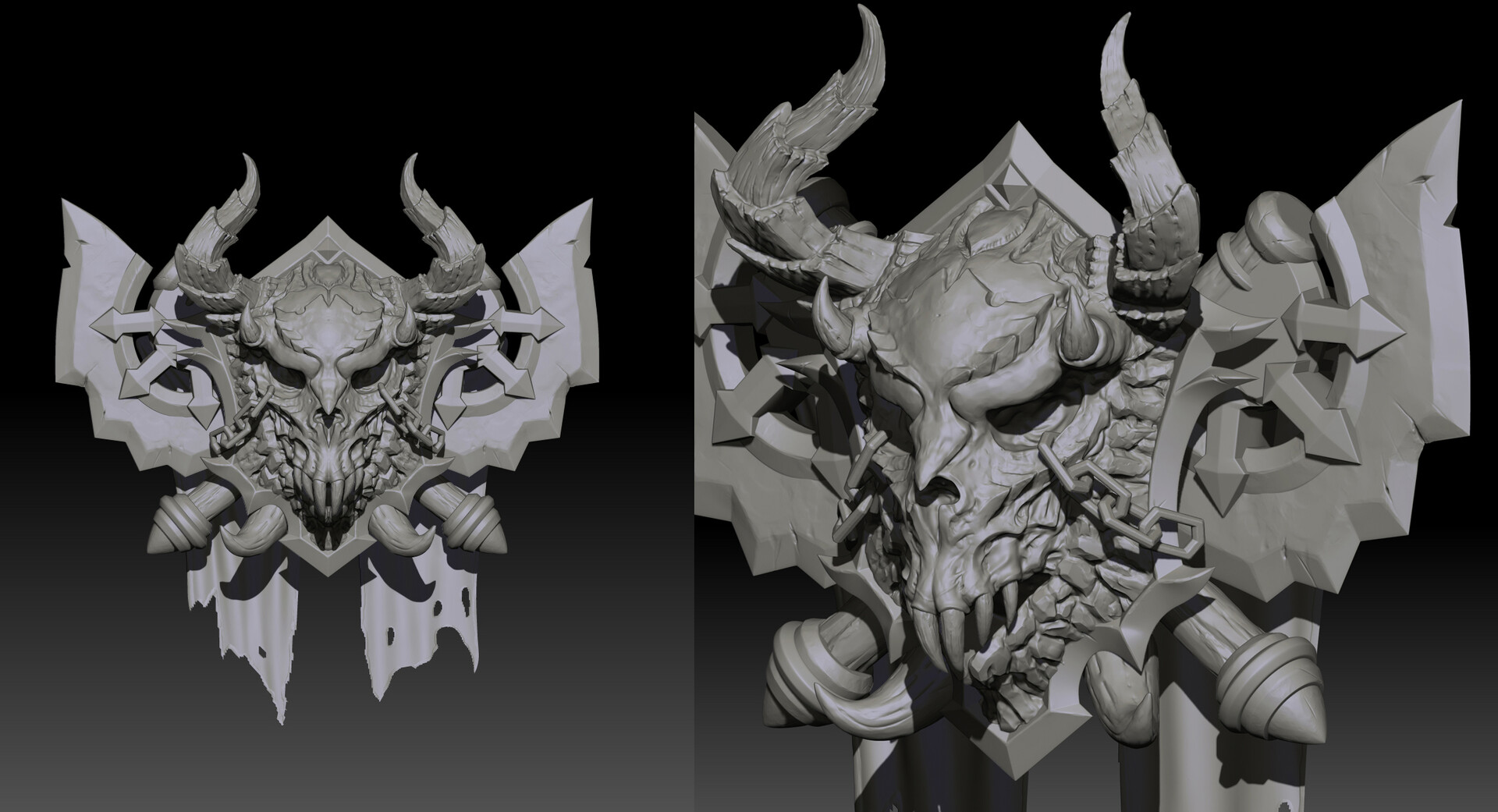 ArtStation - zbrush practice 02