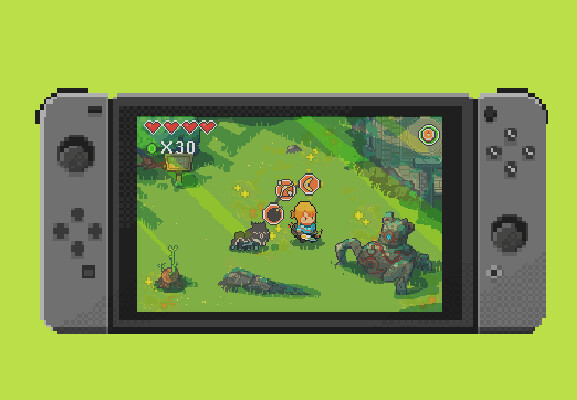 ArtStation - Switch pixel