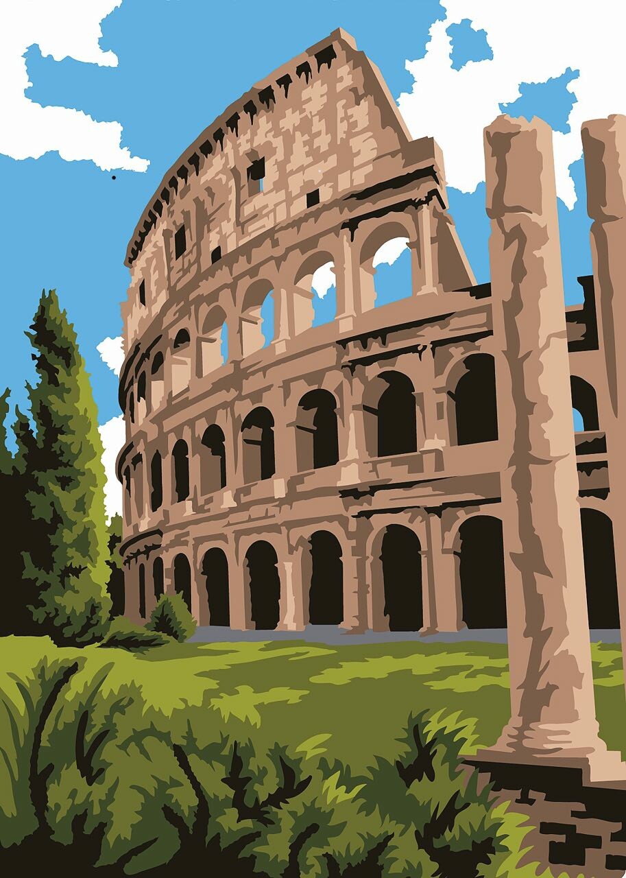 ArtStation - The largest amphitheater of Ancient Rome