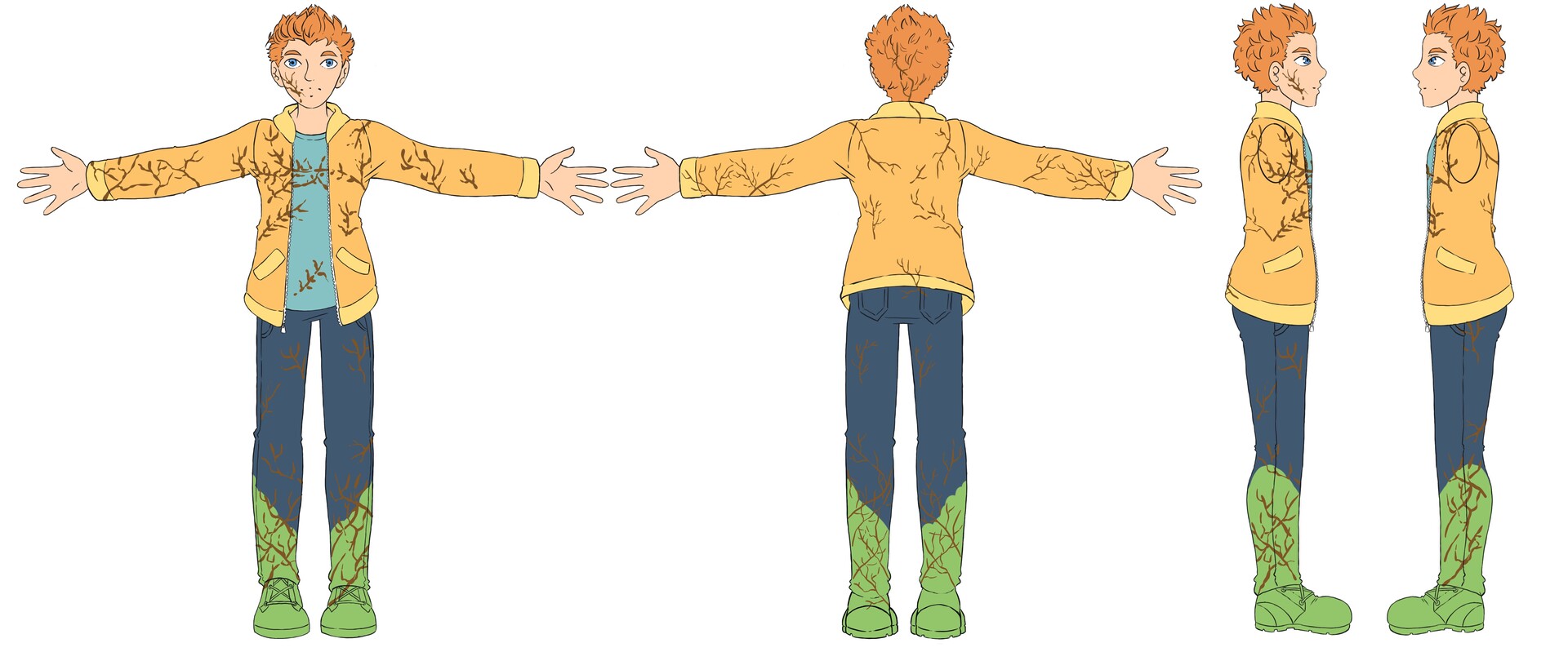 ArtStation - Jack model sheet