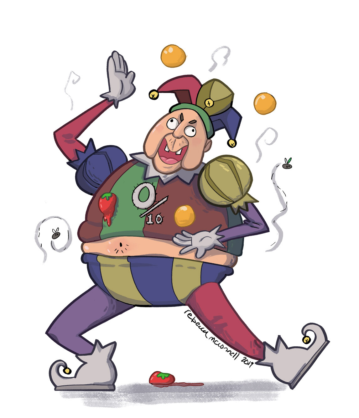 ArtStation - Card Game Jester Character Design