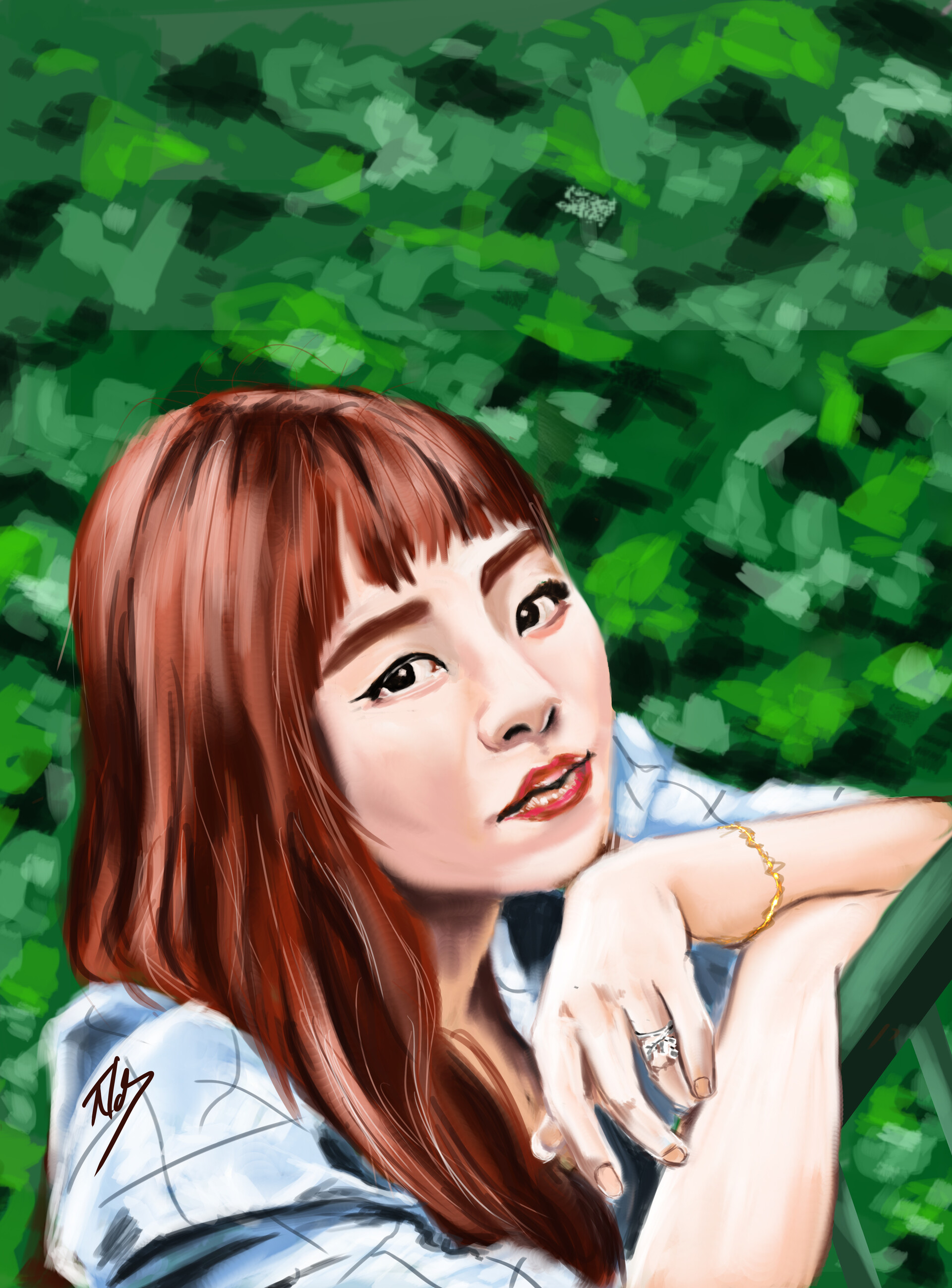 ArtStation - Fan Art: Wheein