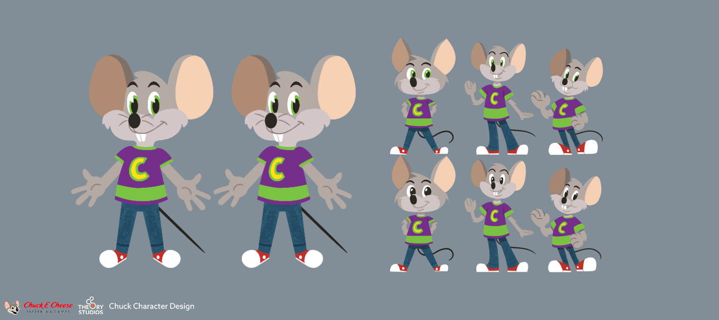 Jill Blue - Chuck E. Cheese - Character Sheets