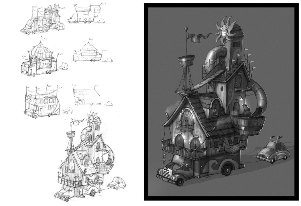 ArtStation - Funhouse truck
