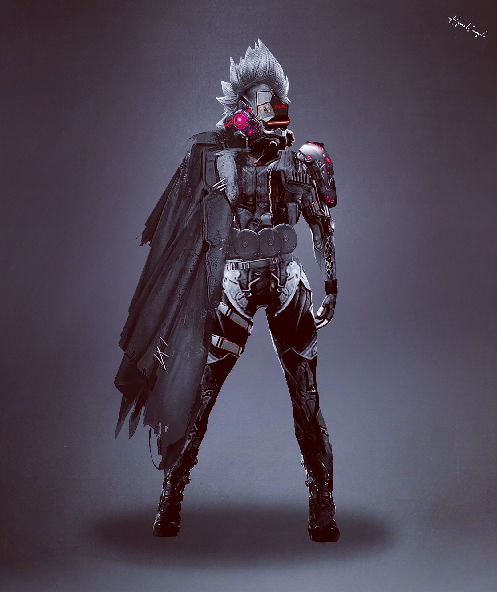 Sci-fi/Cyberpunk Characters and Weapons Concept Art | Domestika𤩠... Sci-fi/Cyberpunk Characters and Weapons Concept Art | Domestika𤩠...