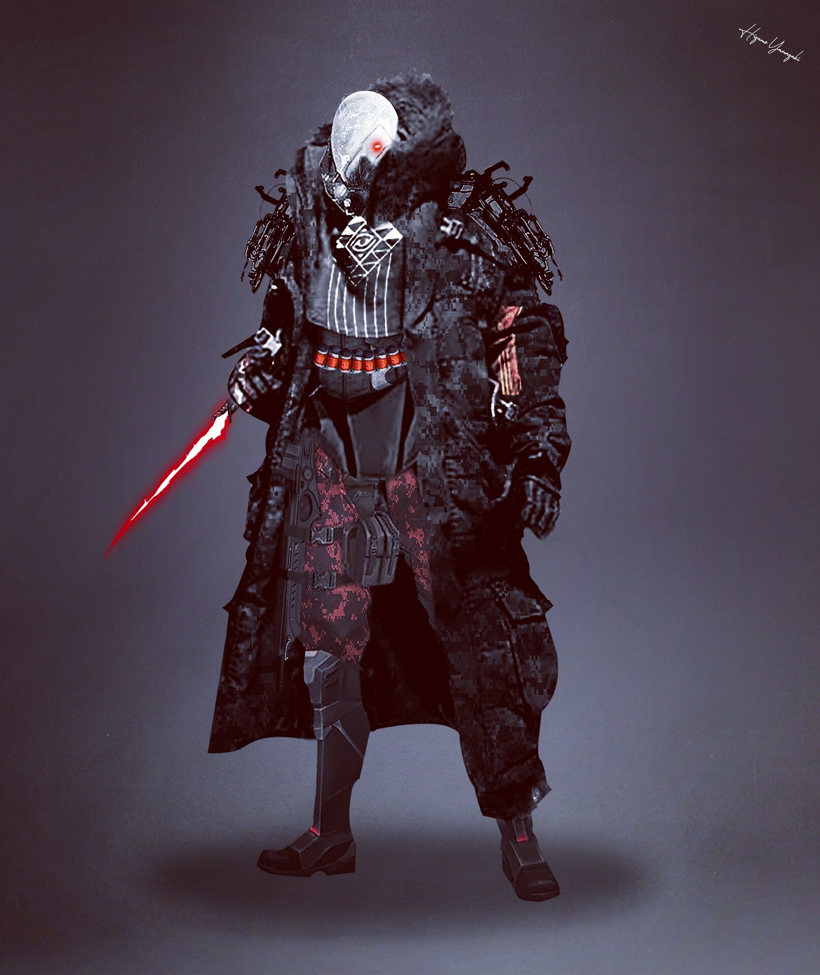 Germán R. - Sci-fi/Cyberpunk Characters Concept Art