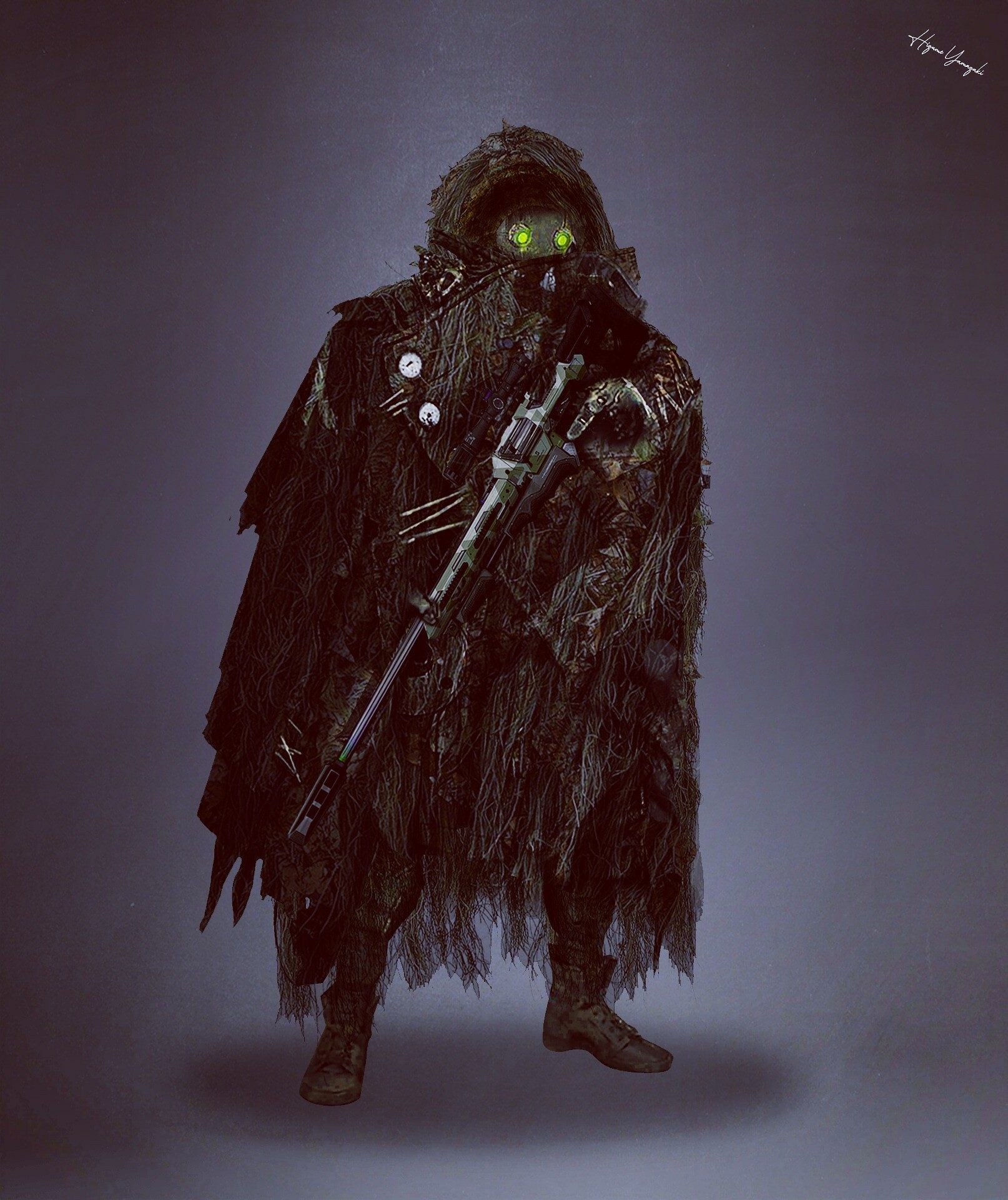 Germán R. - Sci-fi/Cyberpunk Characters Concept Art