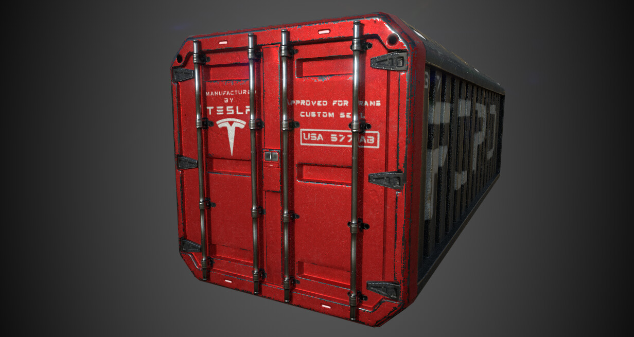 ArtStation - Sci-fi Container