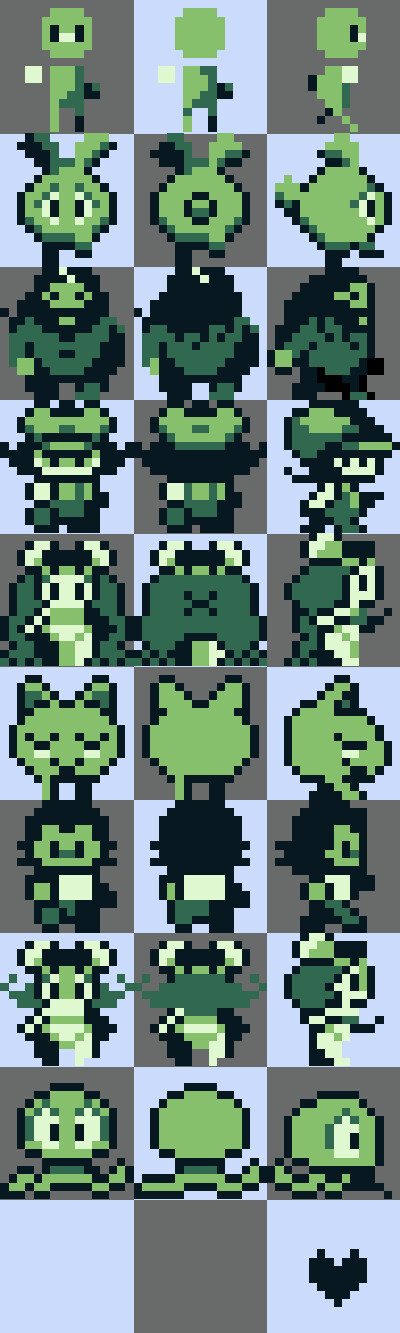 ArtStation - Gameboy Sprite Brigade