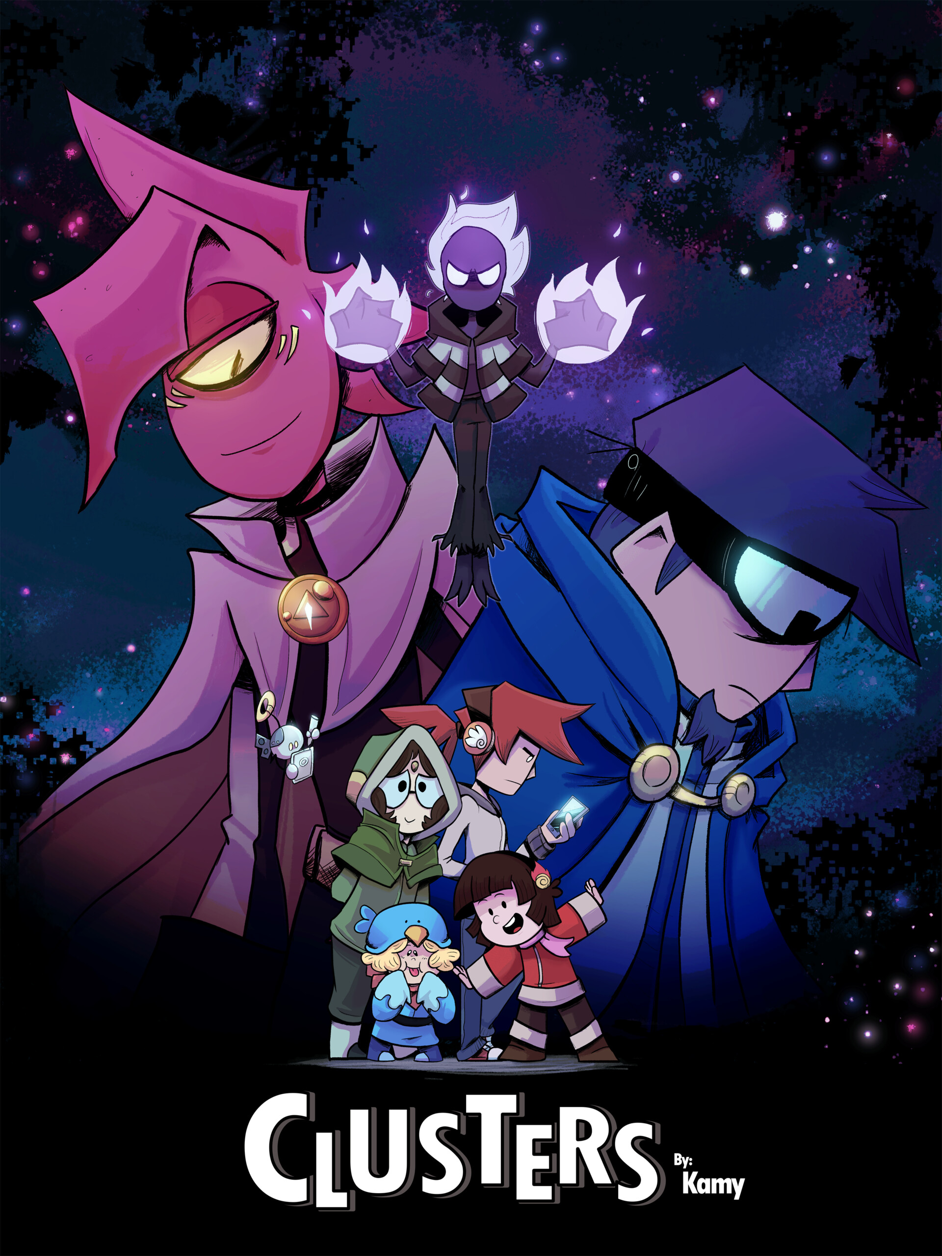 ArtStation - Clusters Cover Design