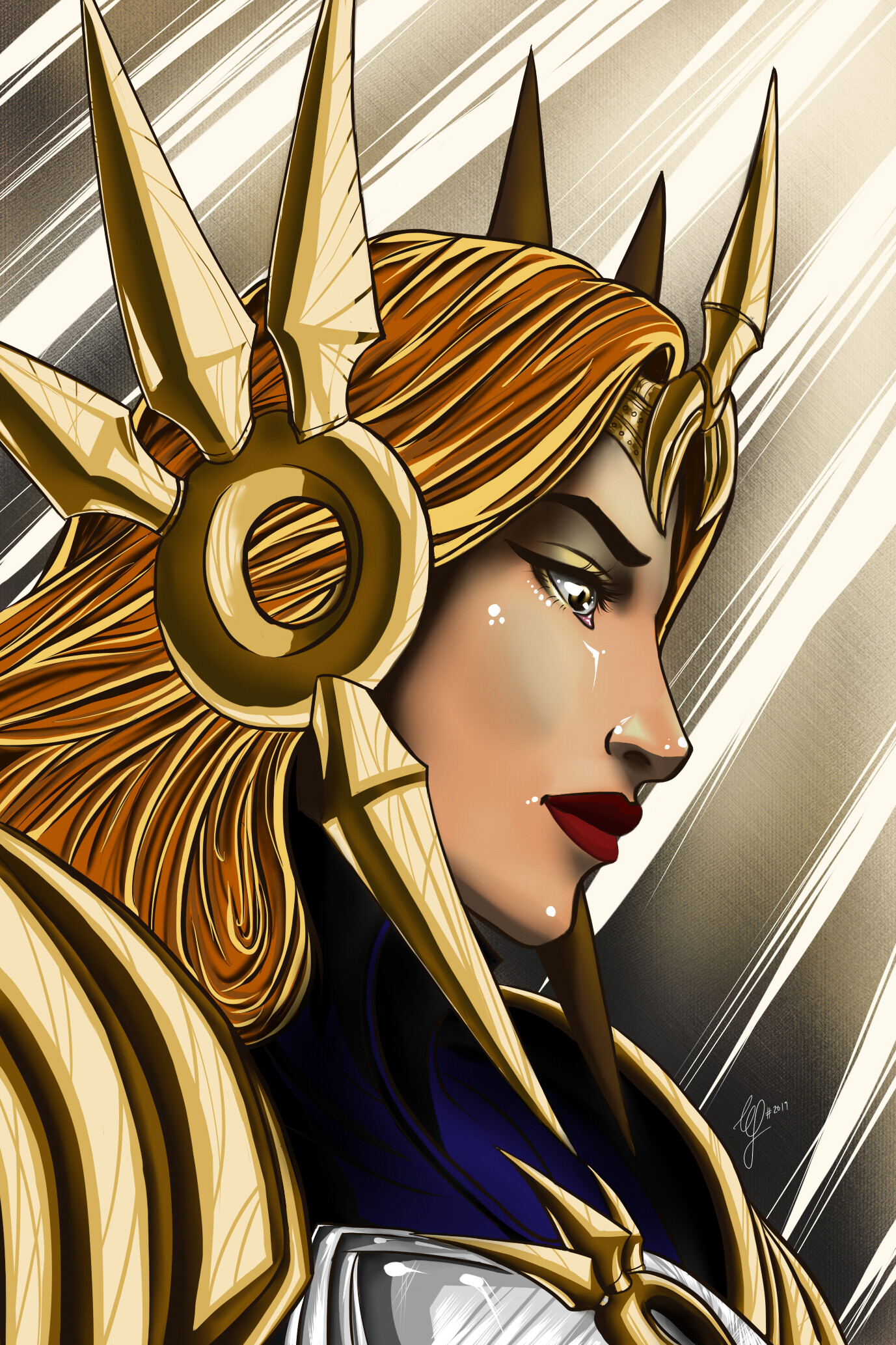 ArtStation - FanArt - Leona (League of Legends)