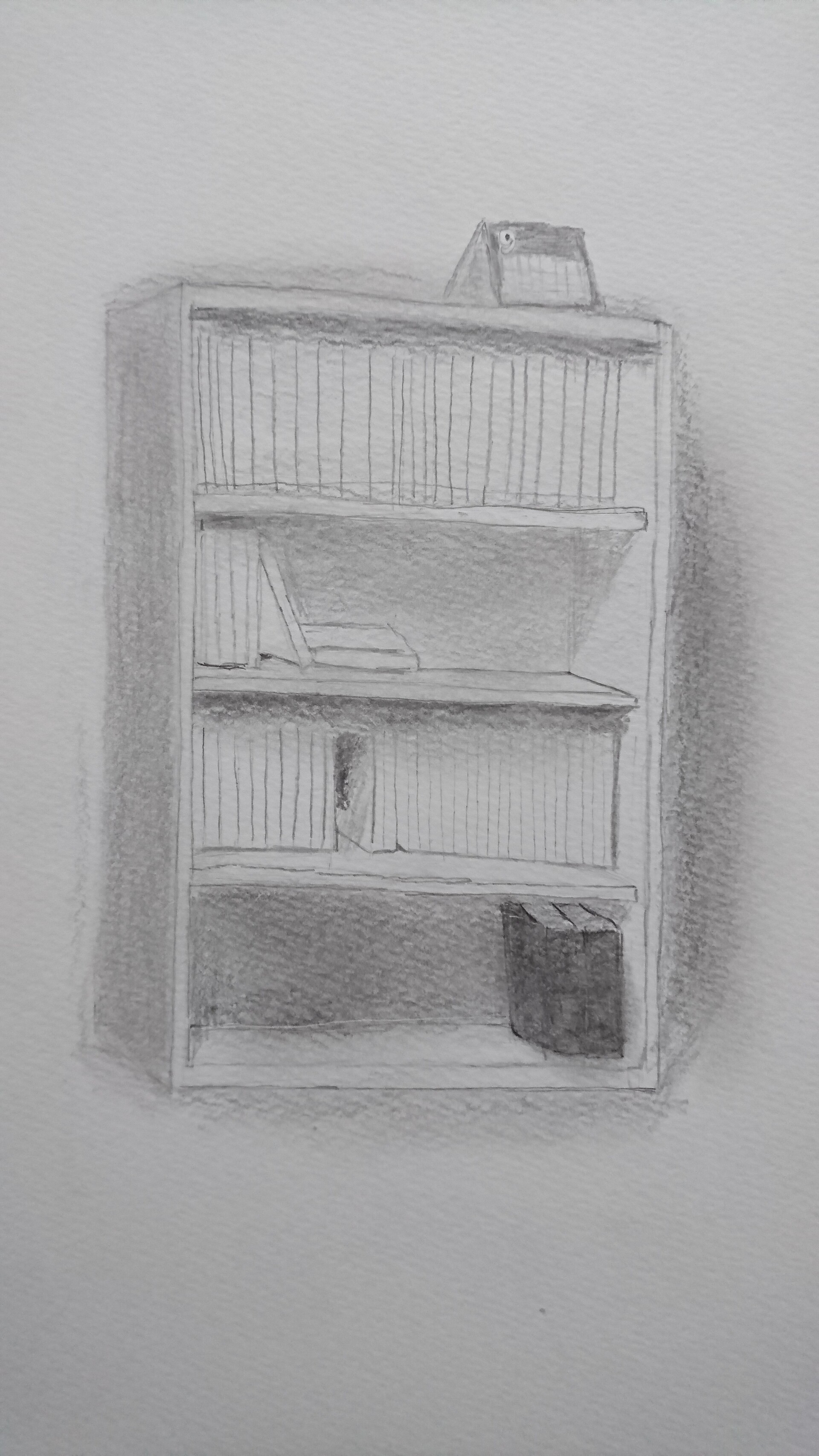 ArtStation - Bookshelf