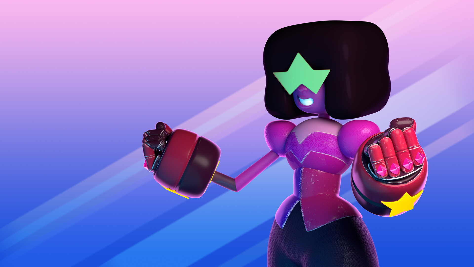 Sarah van Dijk - Garnet 3D Sculpt