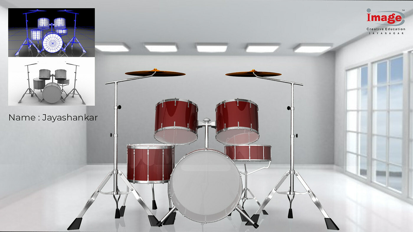 ArtStation - Drum Kit