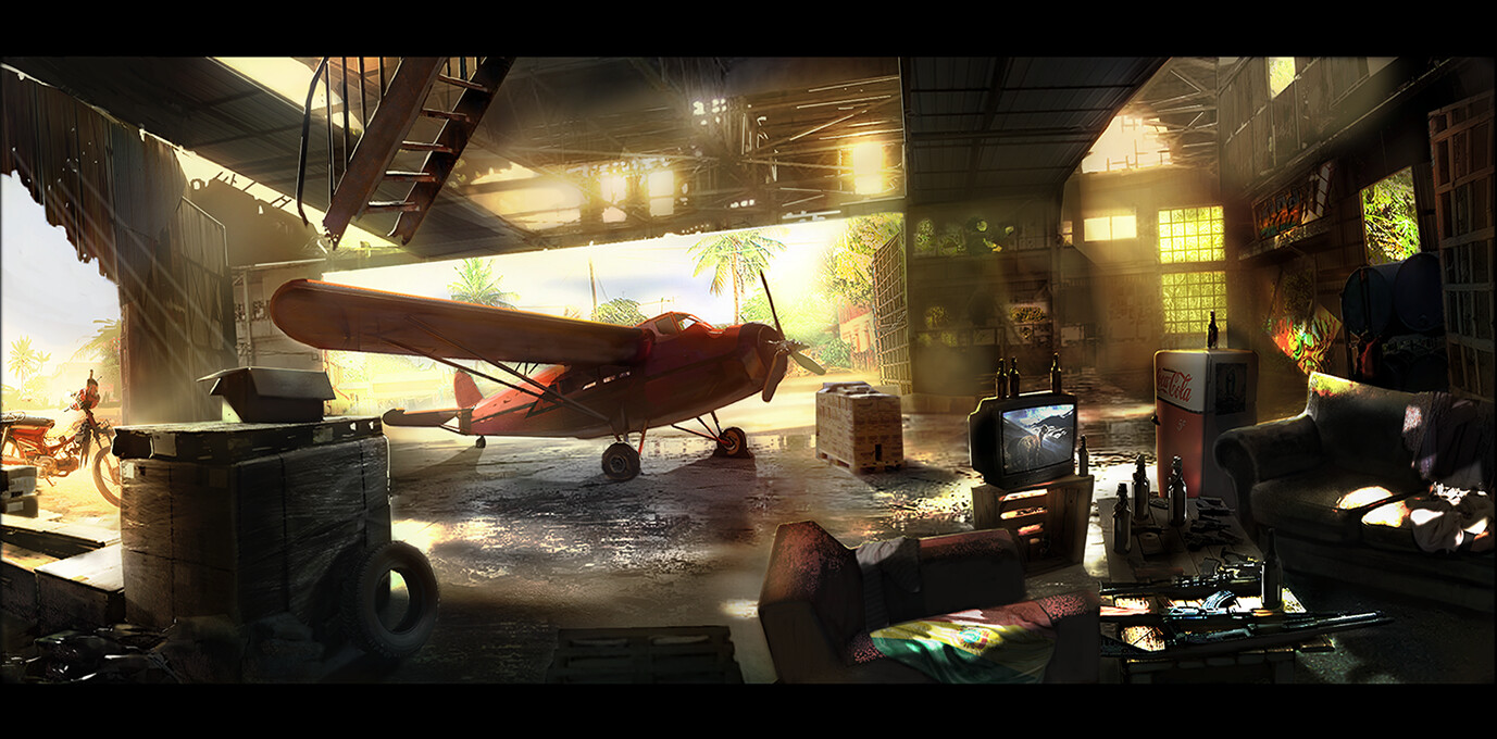 ArtStation - Old Airdock